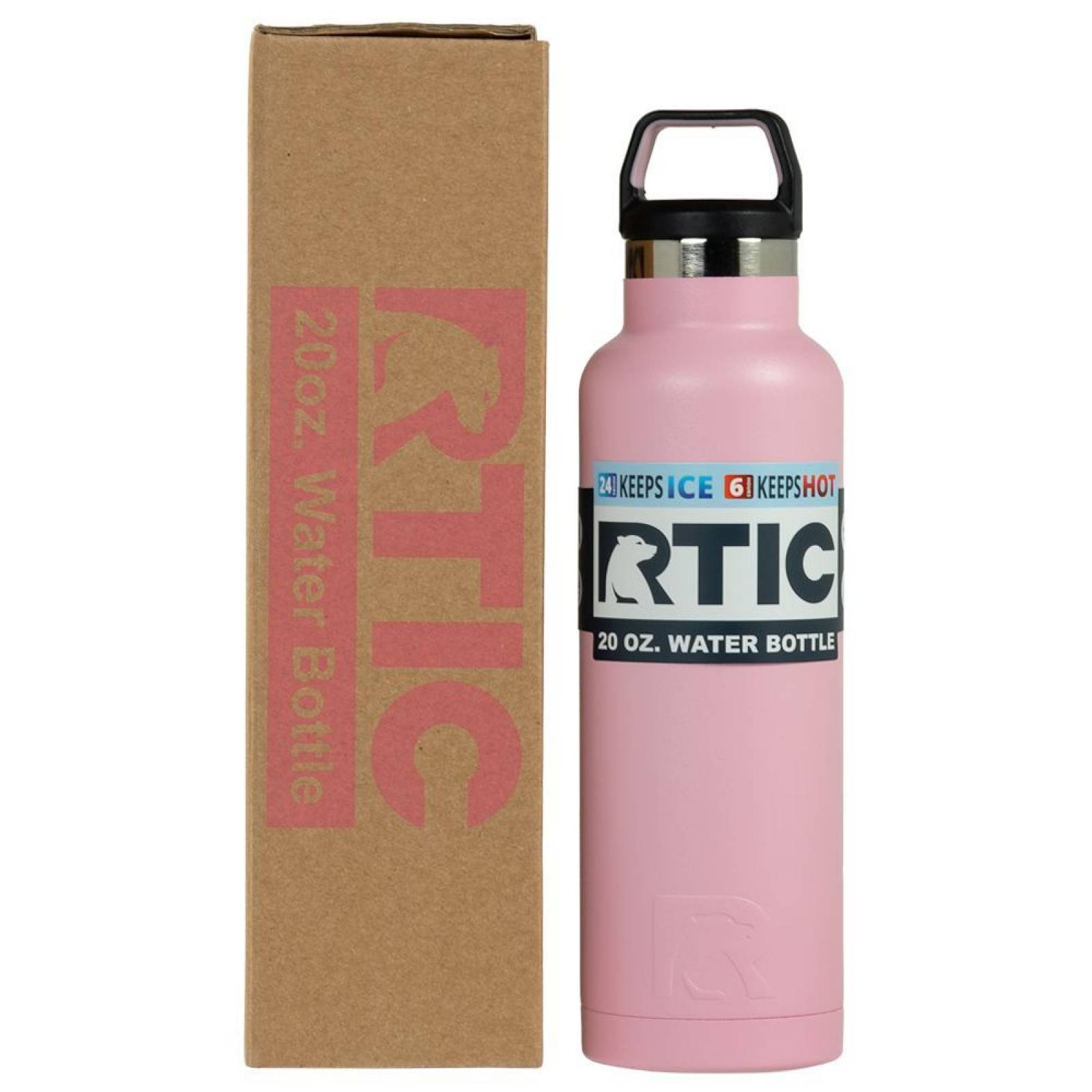 RTIC Water Bottle 20 oz. Flamingo Matte 1018