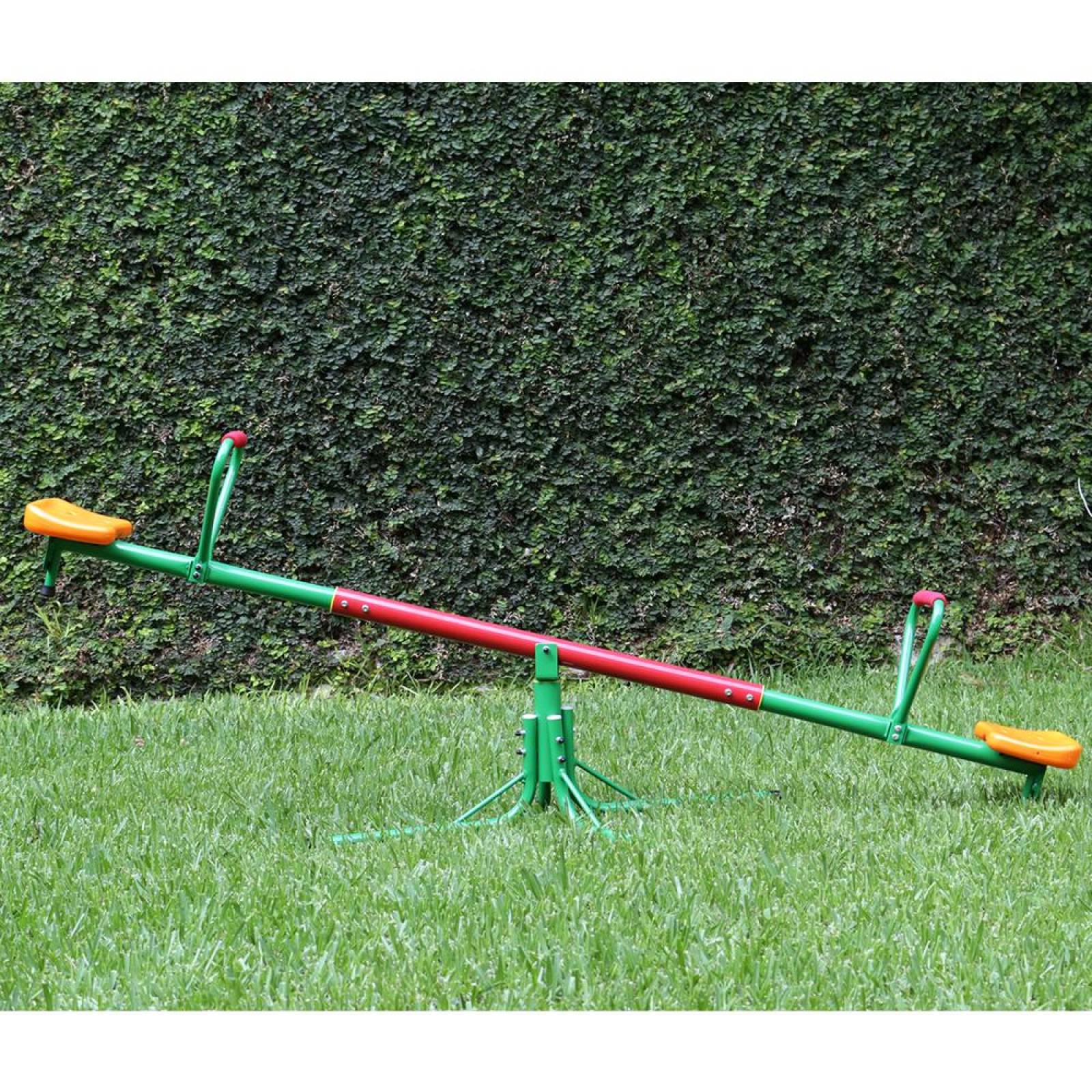 Paquete Columpio 1 asiento y Sube y Baja de Acero Fuxion Sports