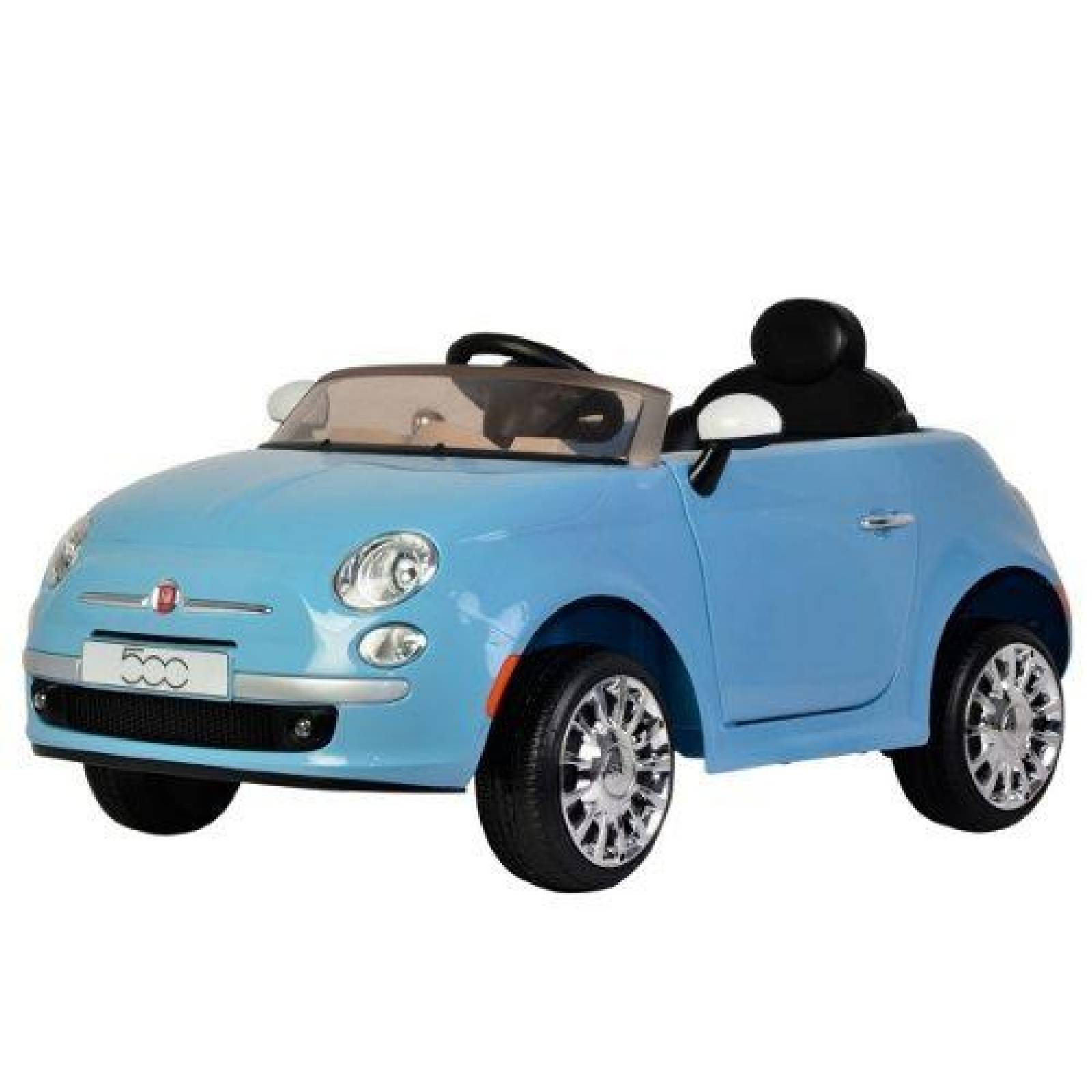 Montable Fiat 500 Best Ride on Cars (CL) Azul