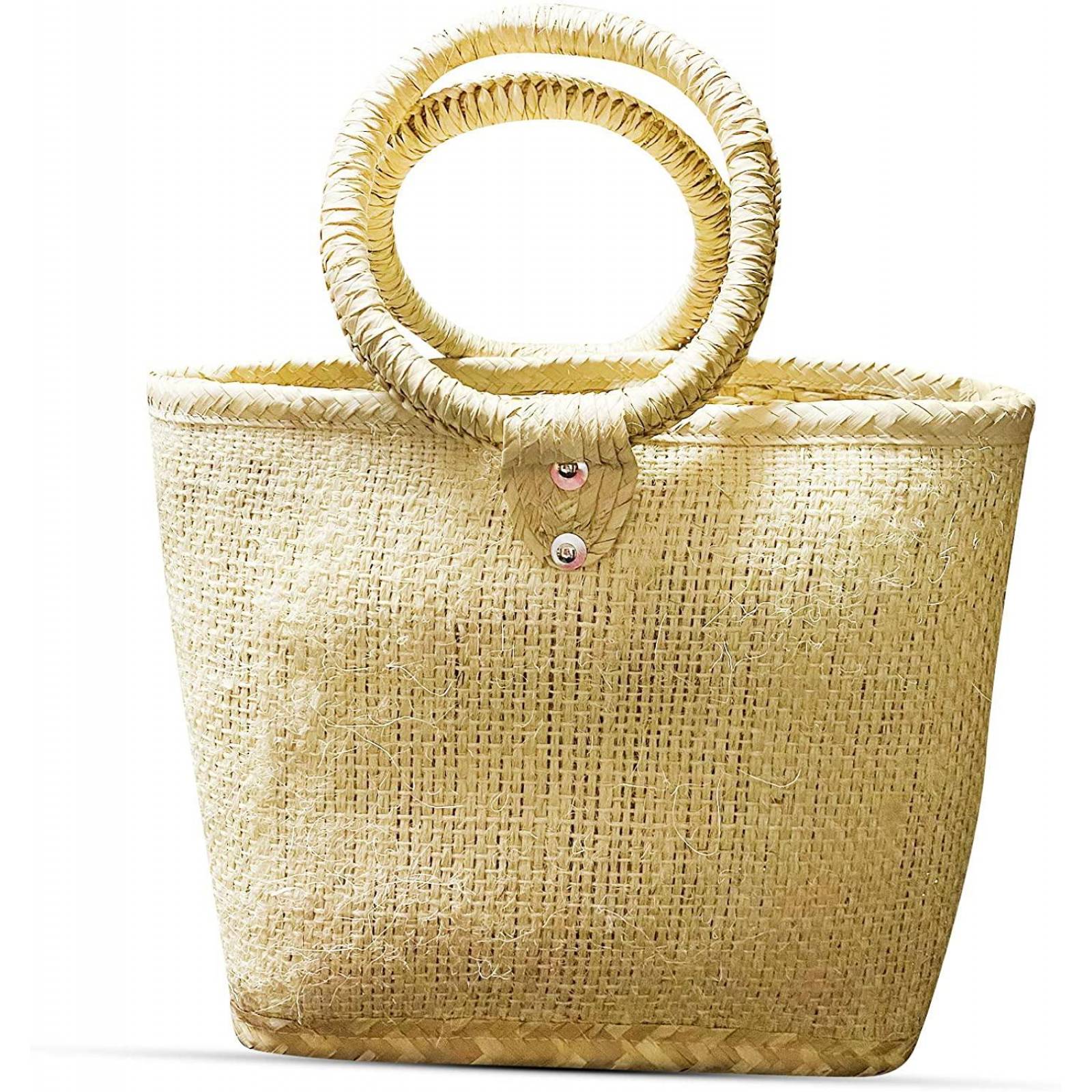 Bolsa de mimbre artesanal hecha a mano Oaxaca Natural