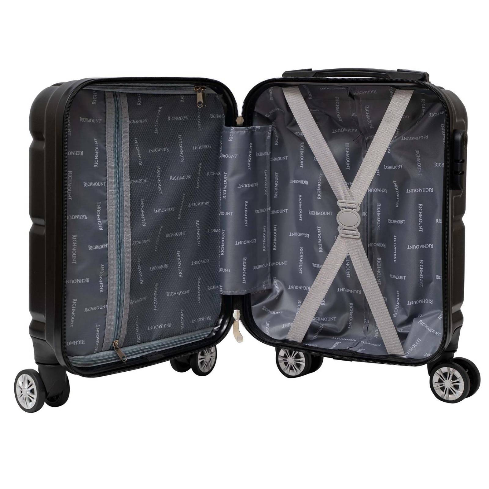 Maleta de mano ABS Rígida Richmount 16 Pulgadas HT008 Negro