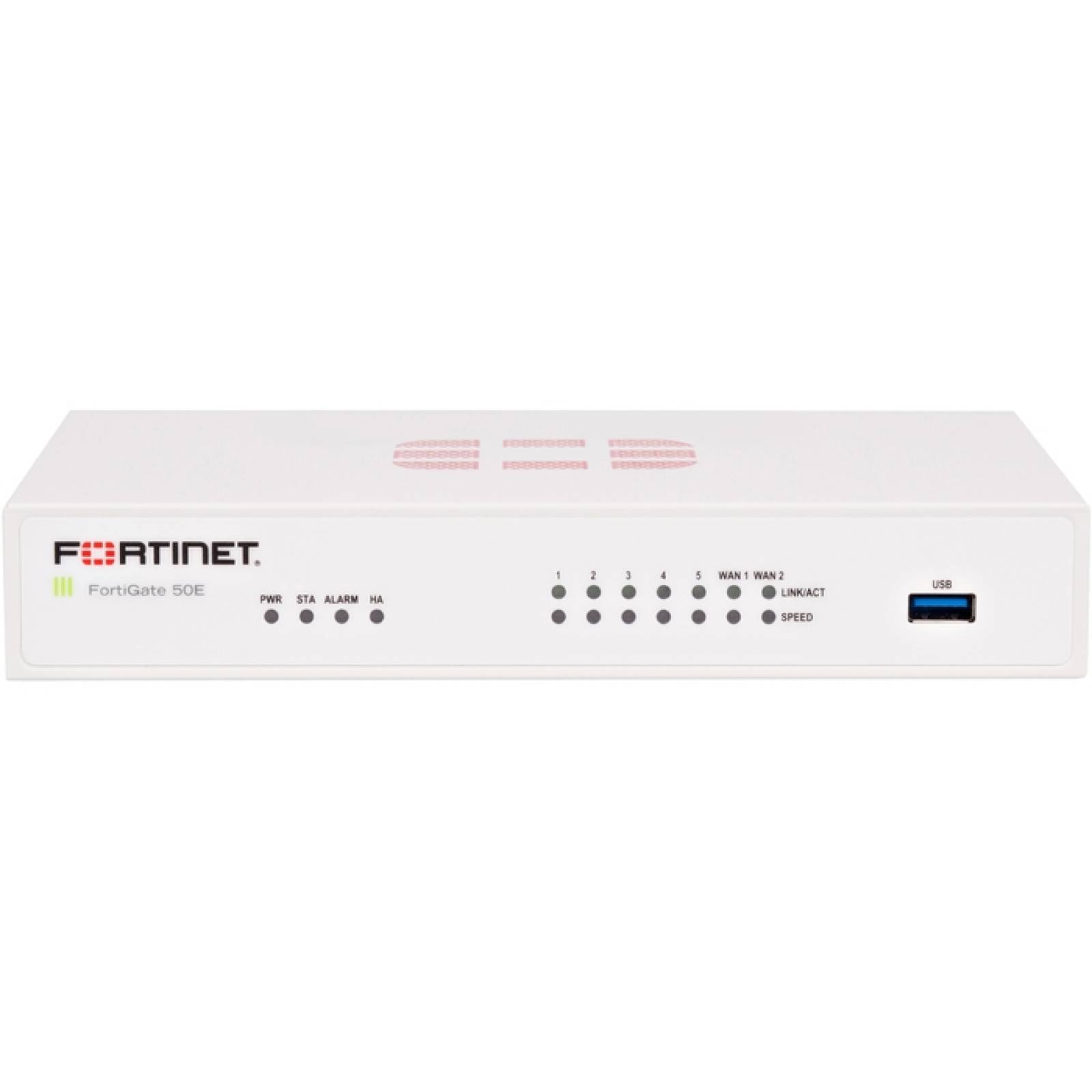 Dispositivo de seguridad de red firewall Fortinet FortiGate 50E