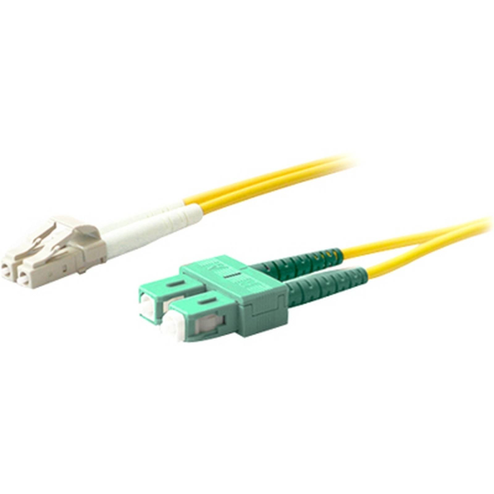 Cable de conexin de fibra ptica doble OSN (LC) amarillo a la fibra ...