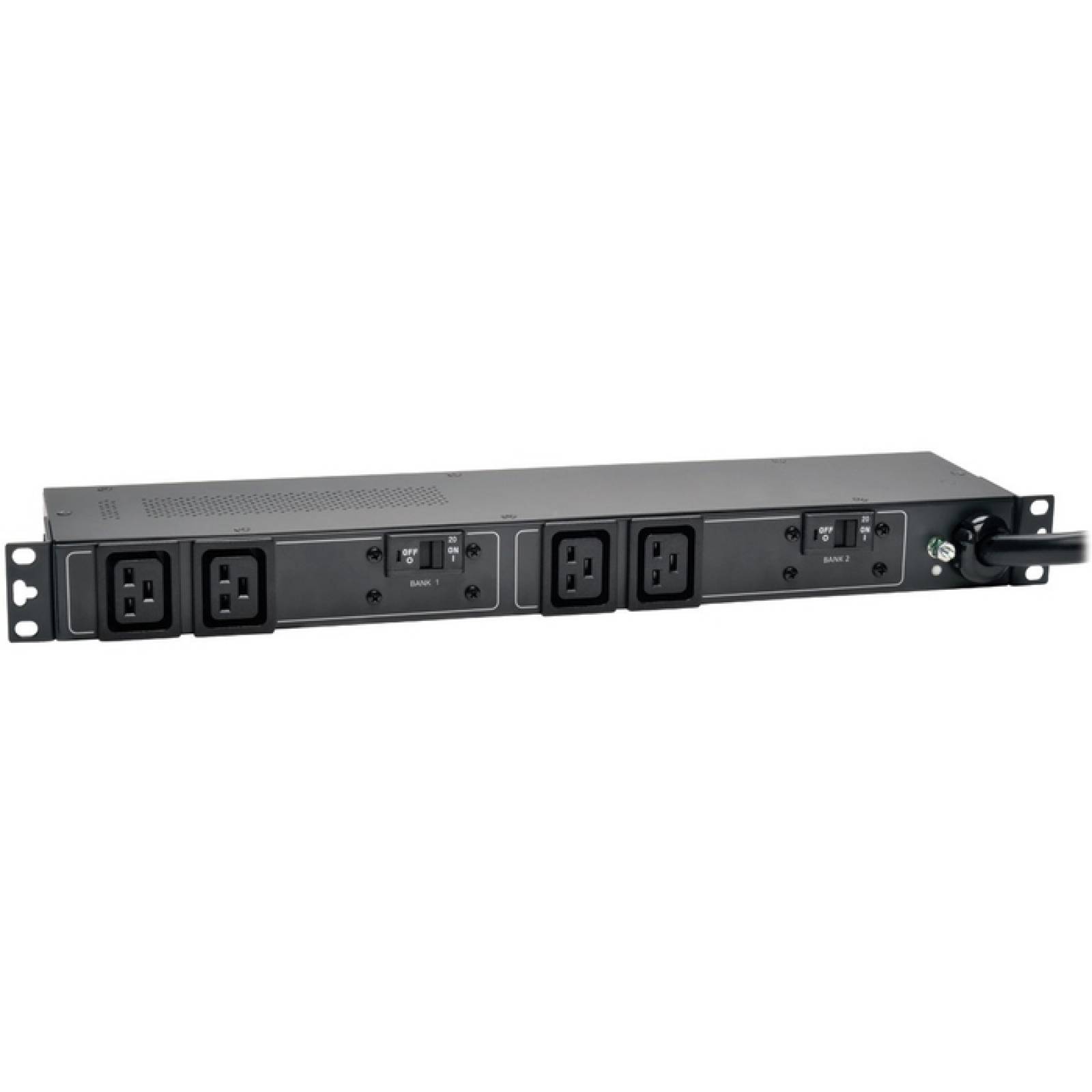 Tripp Lite PDU Bsico 230V 32A 74kW C19 4 Salida IEC309 Azul Horizontal 1URM