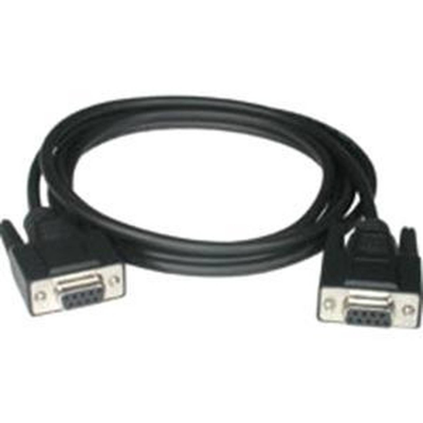 C2G 10 pies DB9 F F Cable de mdem nulo Negro