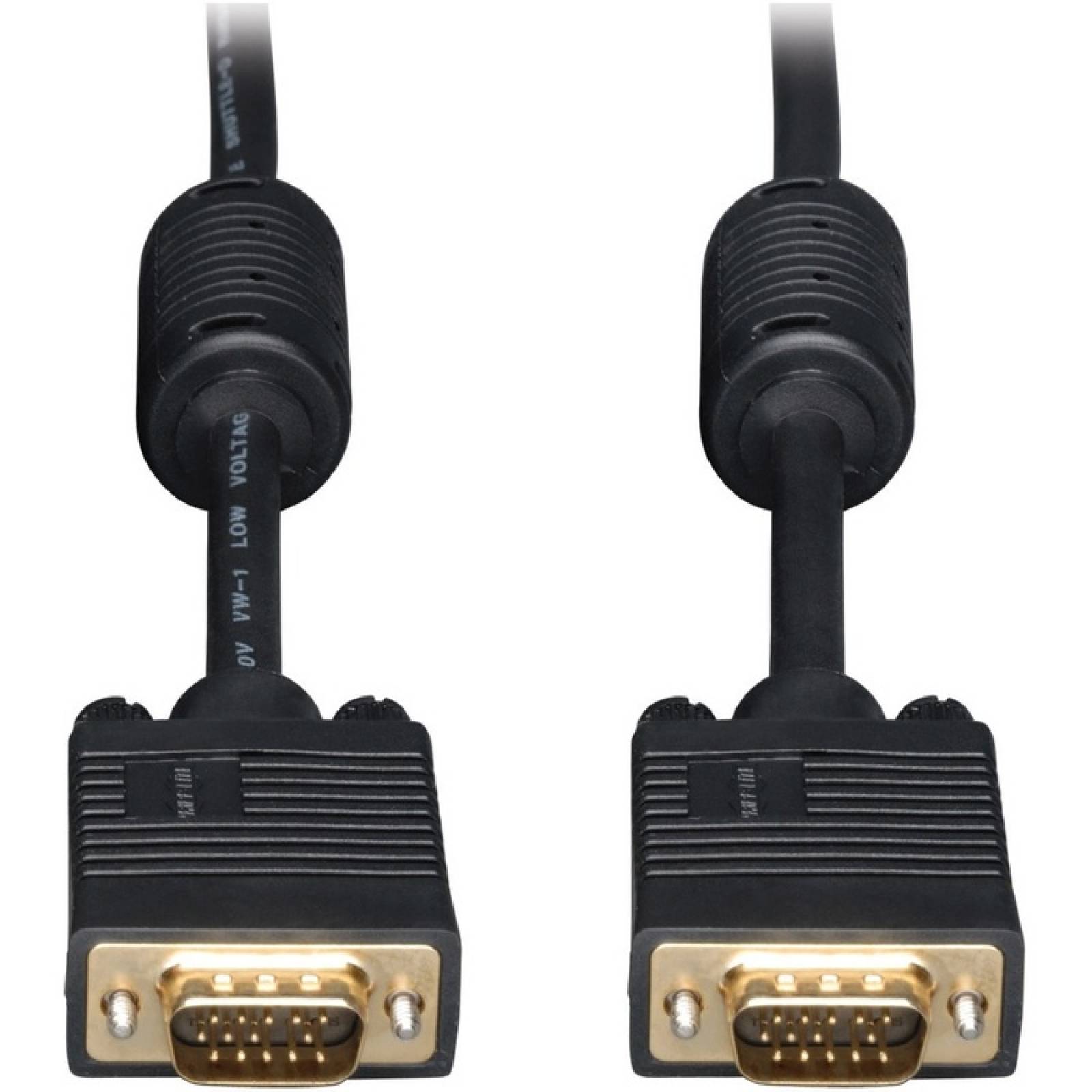 Cable de monitor coaxial SVGA VGA Tripp Lite de 15 pies con RGB de alta ...