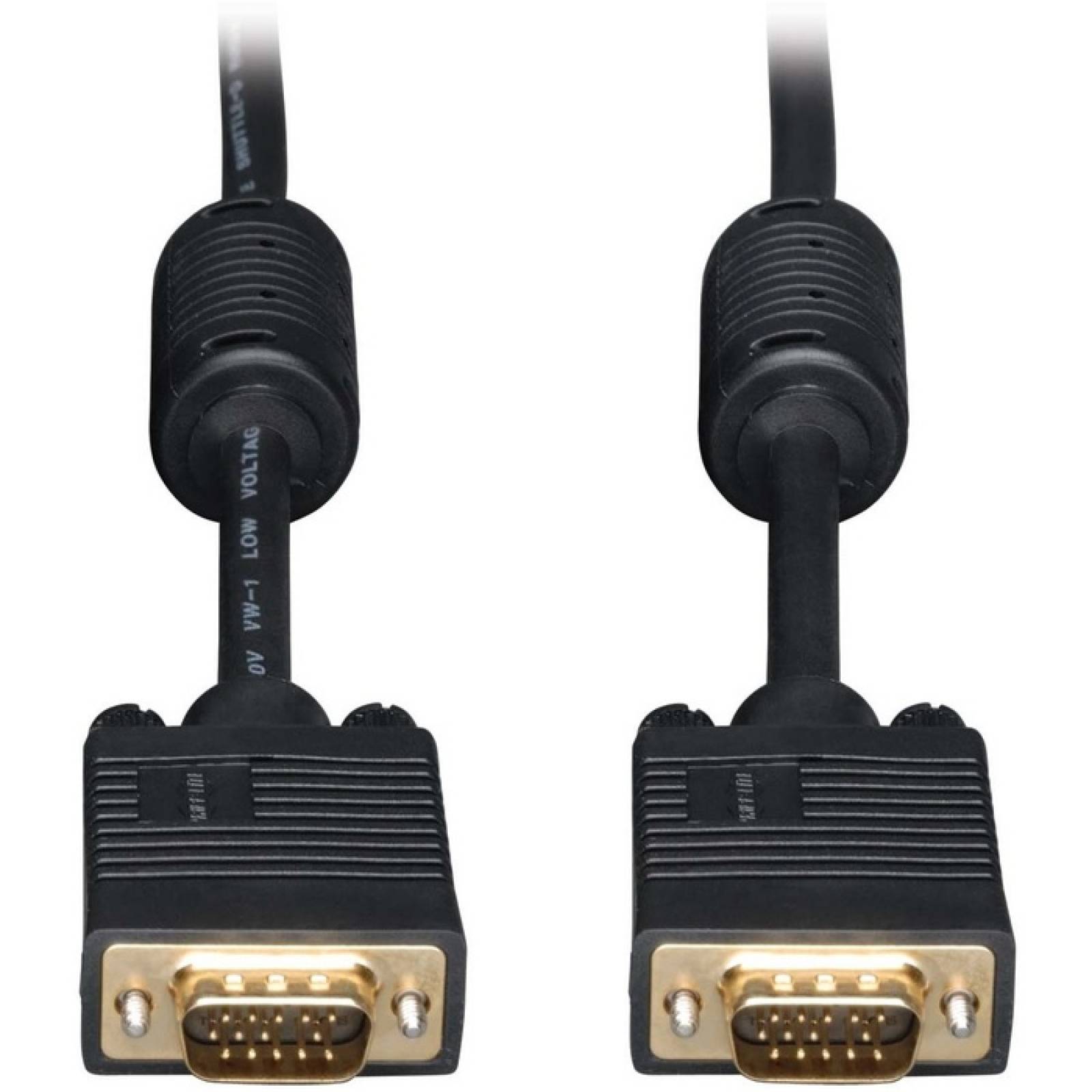 Cable de monitor coaxial VGA Tripp Lite de 10 pies con RGB de alta ...