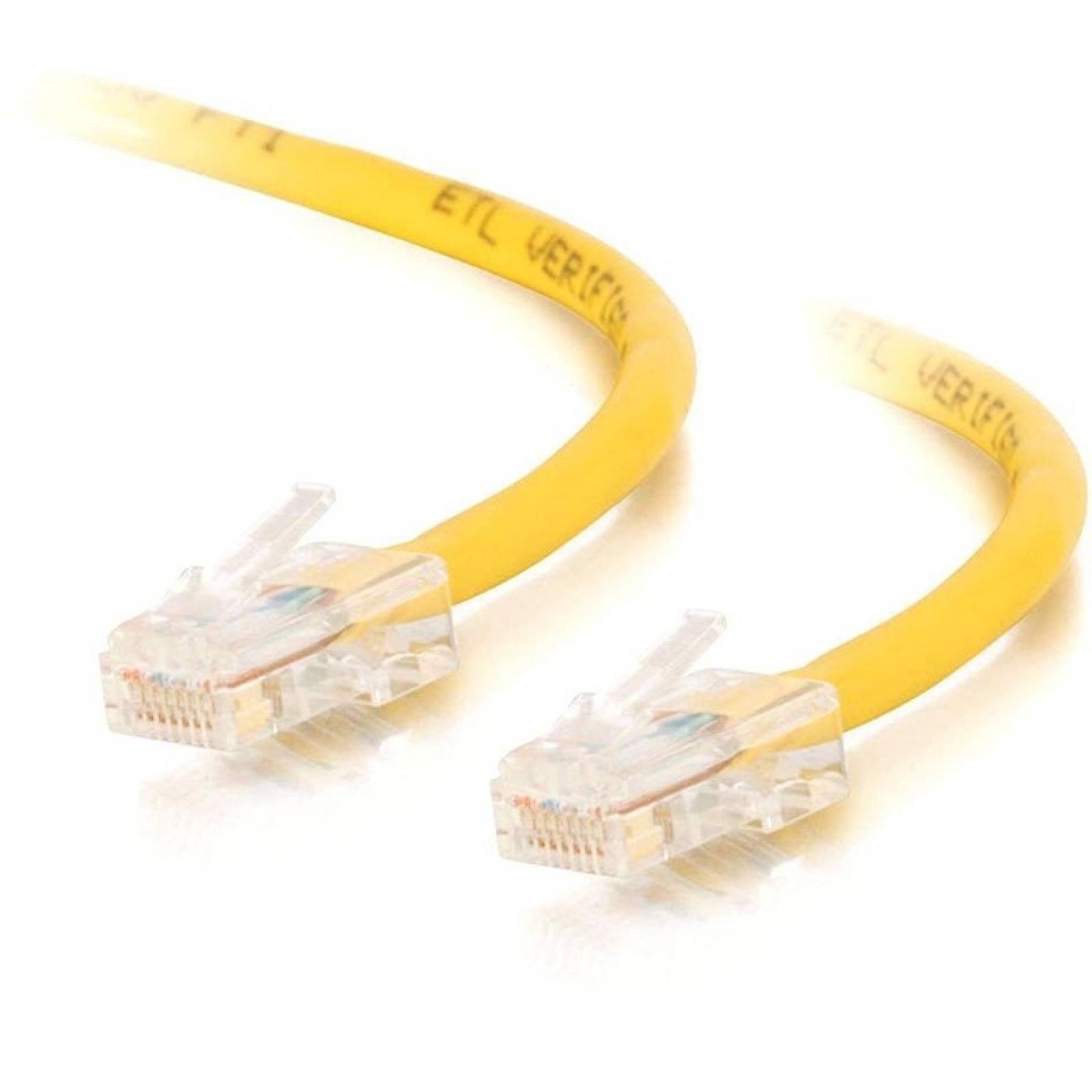 10FT CAT5E YELLOW CROSSOVER UTP CABLE