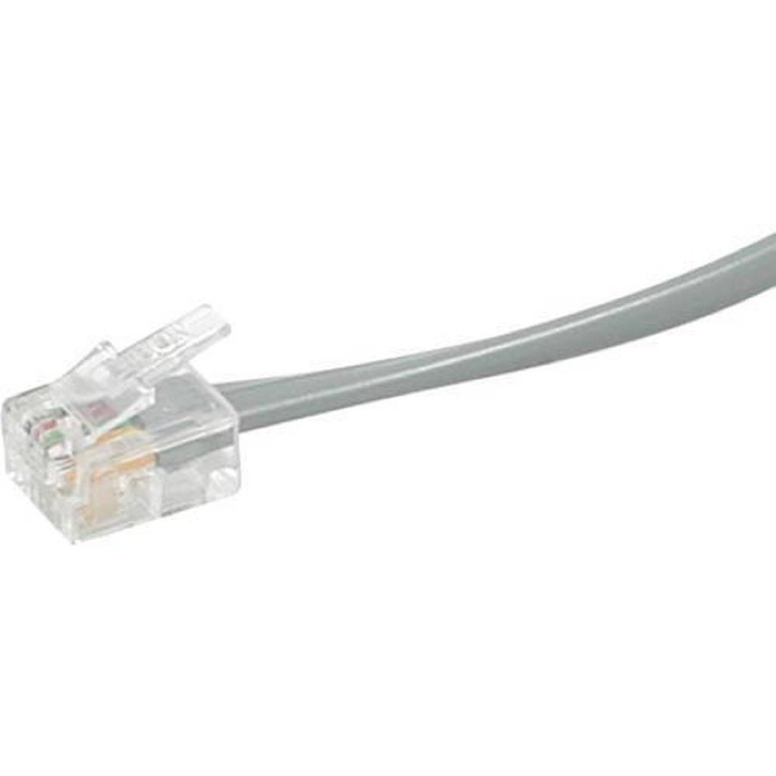 C2G 14 pies RJ11 6P4C cable modular recto