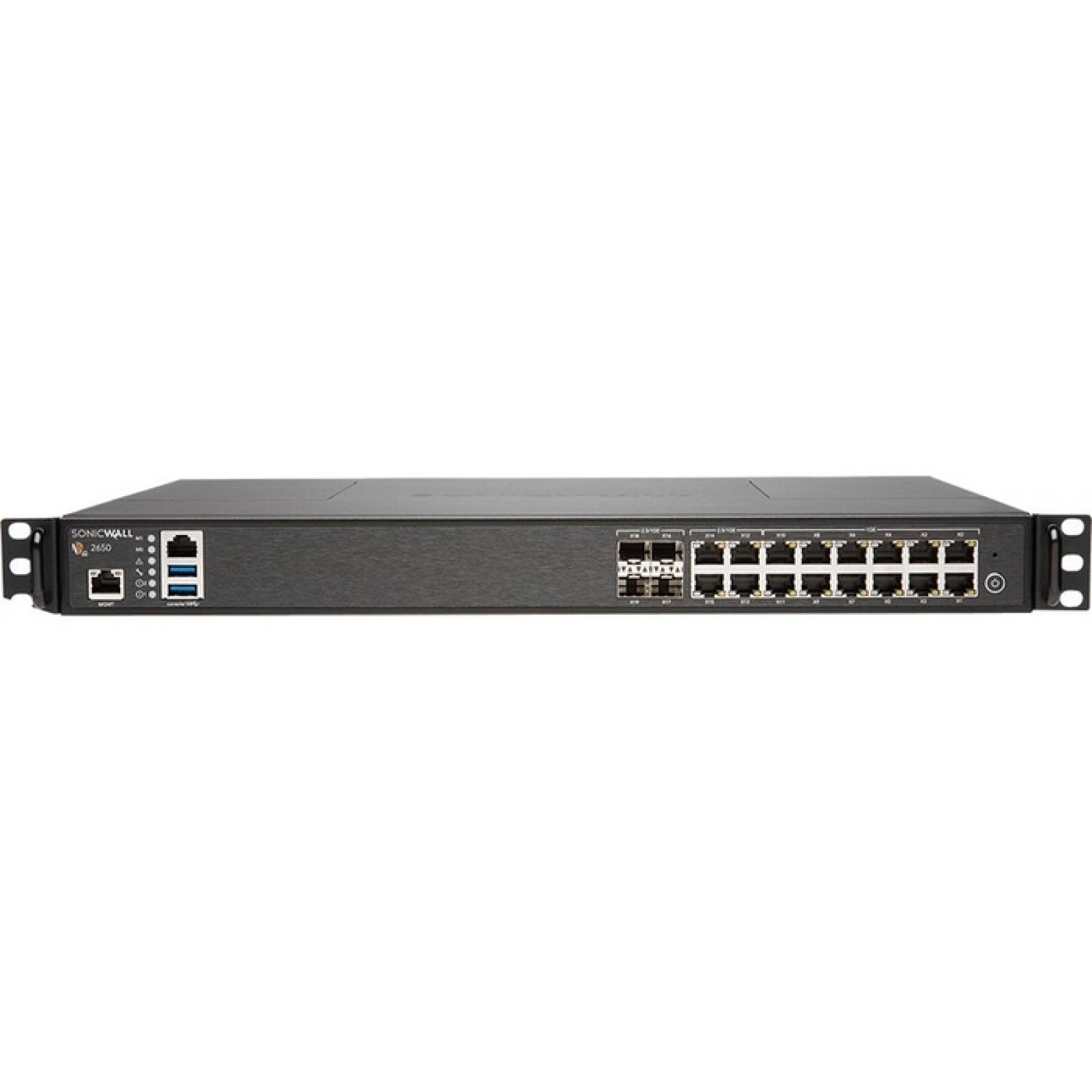 Dispositivo de seguridad de red firewall SonicWall NSA 2650