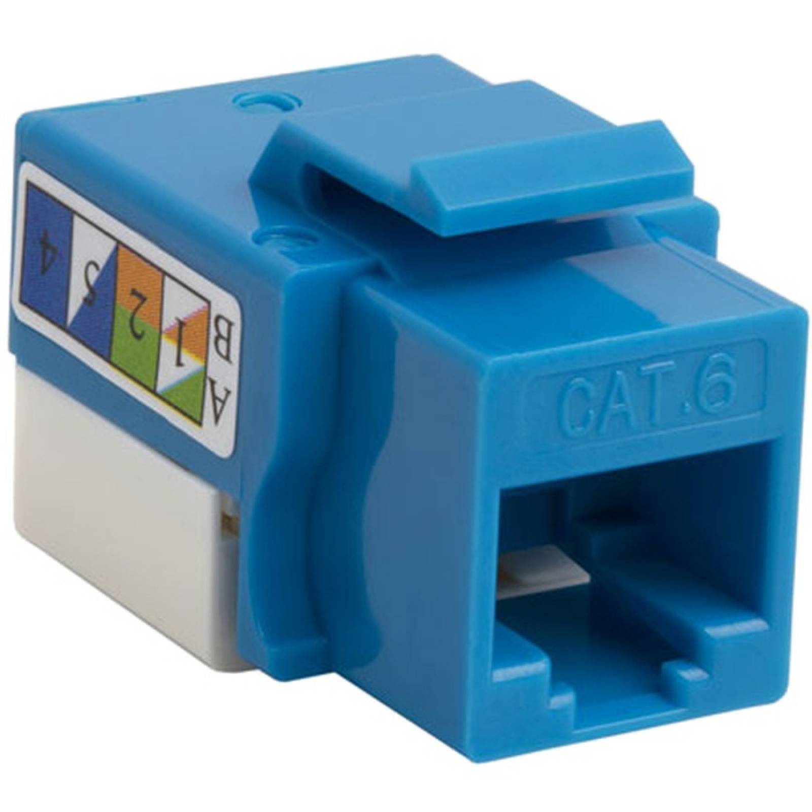 4XEM Cat6 RJ45 Keystone Jack UTP 110Type (Azul)