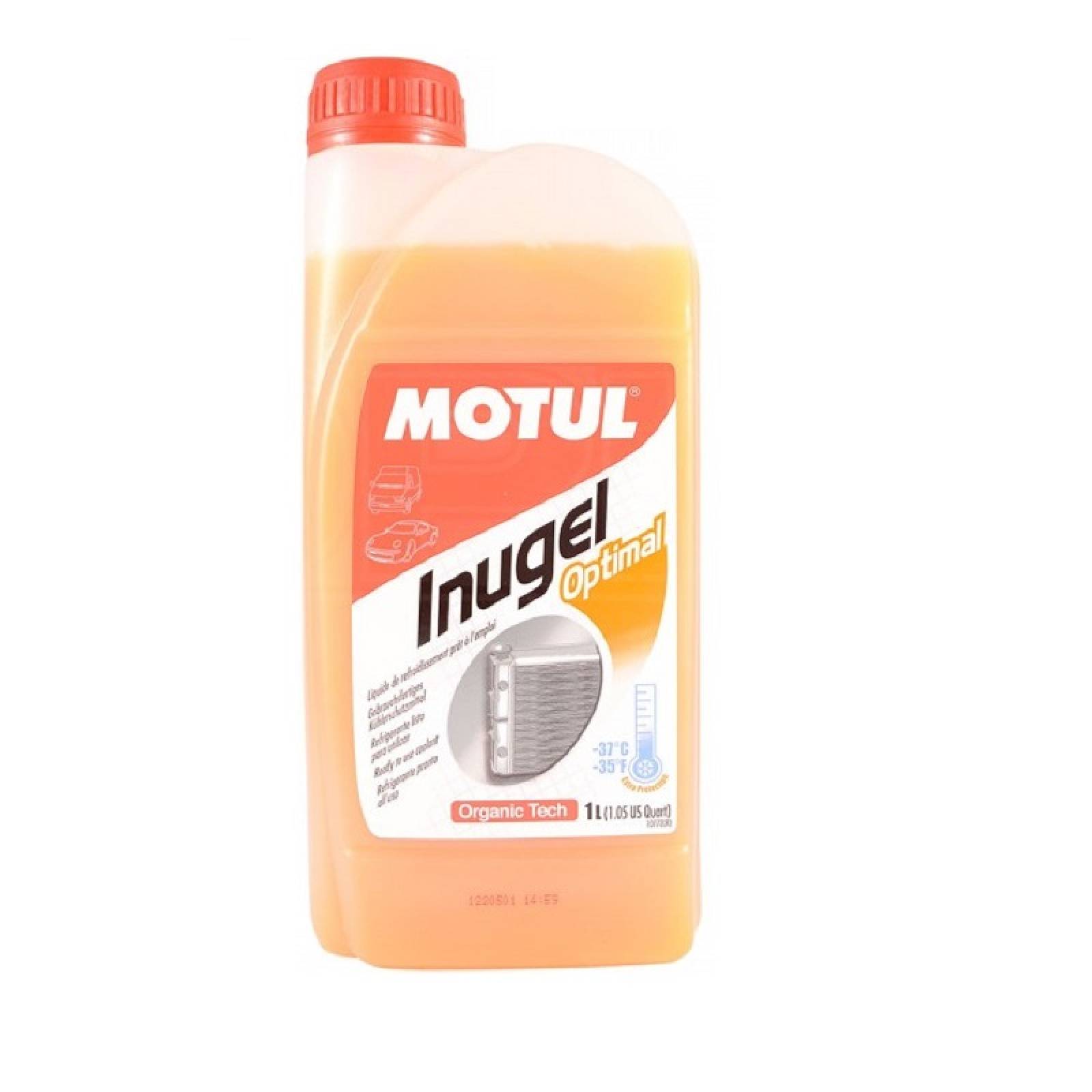 Anticongelante Motul Inugel Optimal -37°C 1 Litro