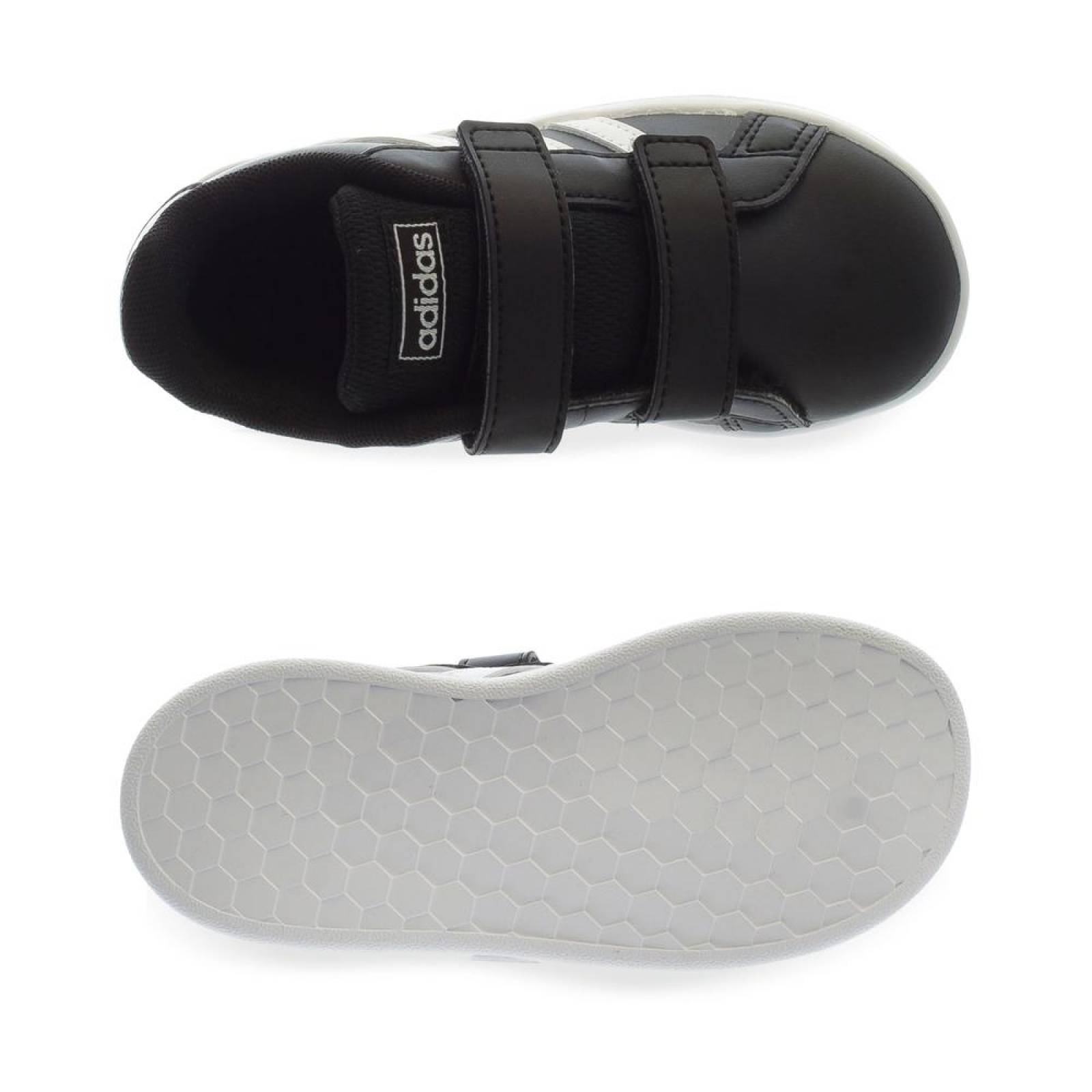 Tenis Adidas Grand Court I - EF0117 - Negro - Bebes