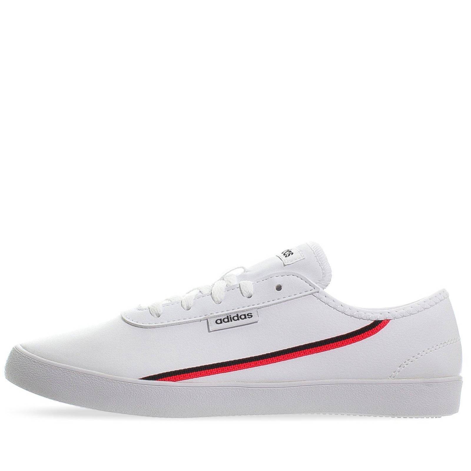 Tenis Adidas CourtFlash X - EH2531 - Blanco - Mujer