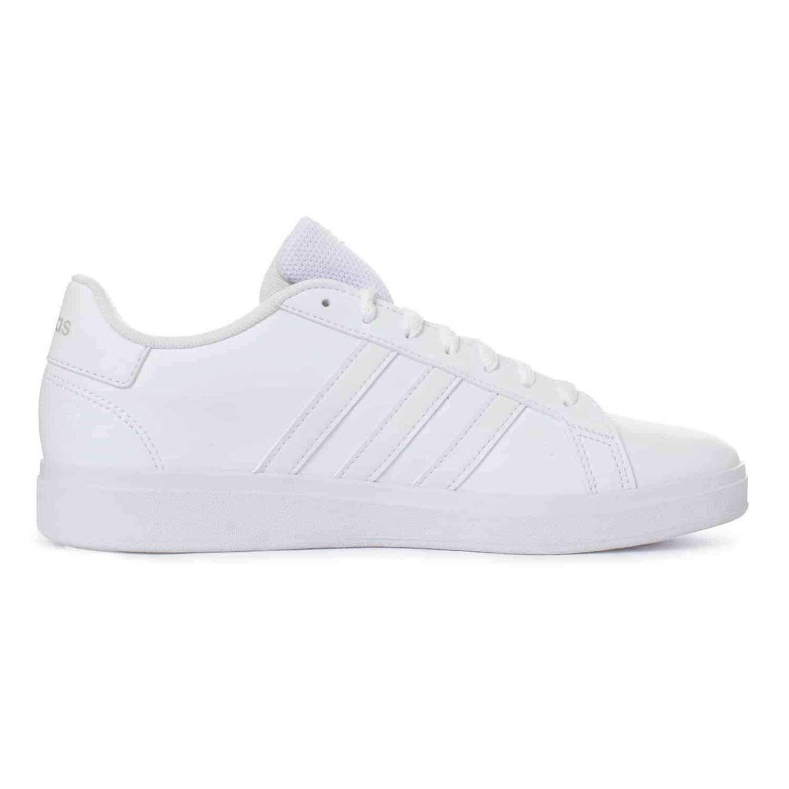 Tenis Adidas Grand Court 2.0 K - FZ6158 - Blanco - Mujer