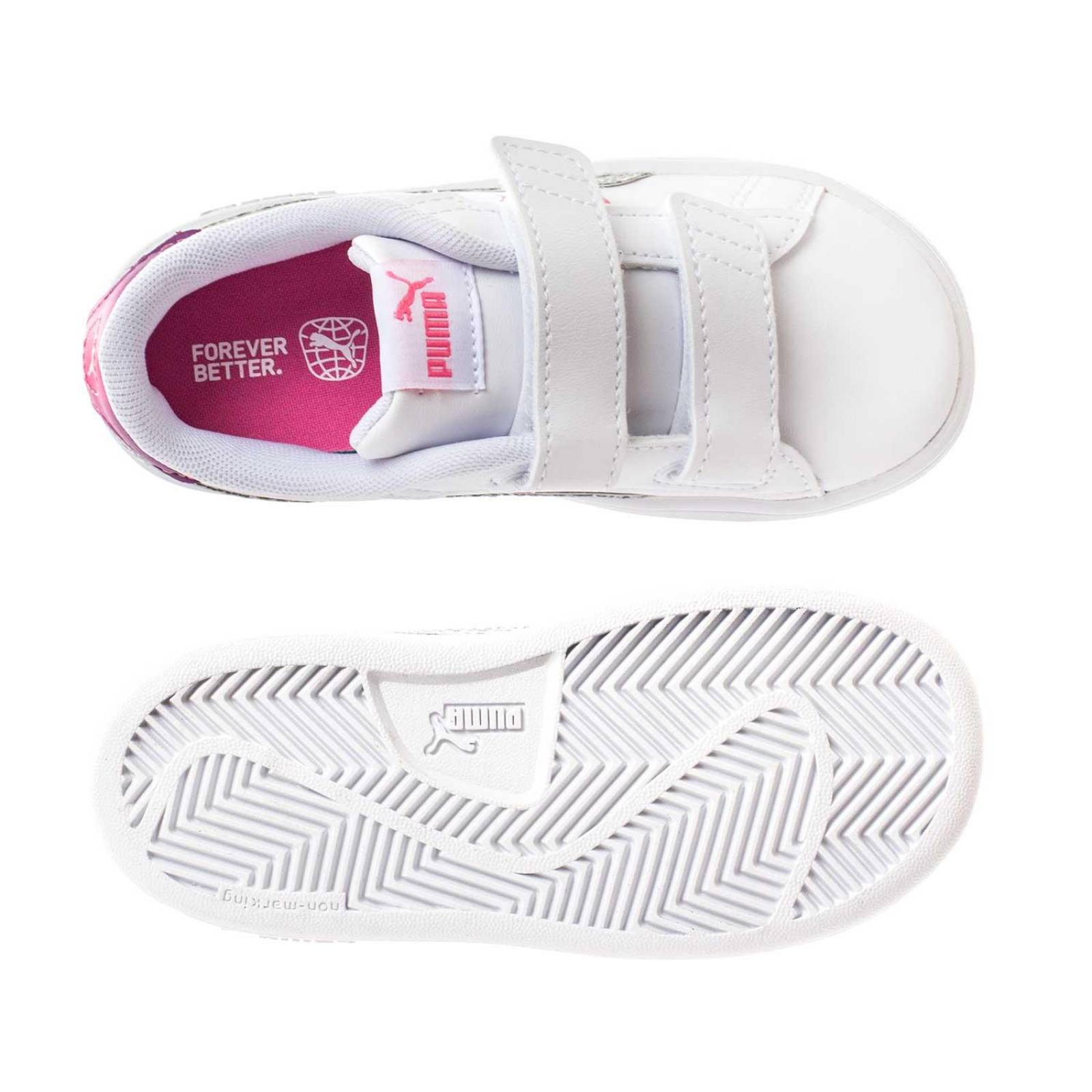 Tenis Puma Smash 3.0 L INF - 39258601 - Blanco - Bebes