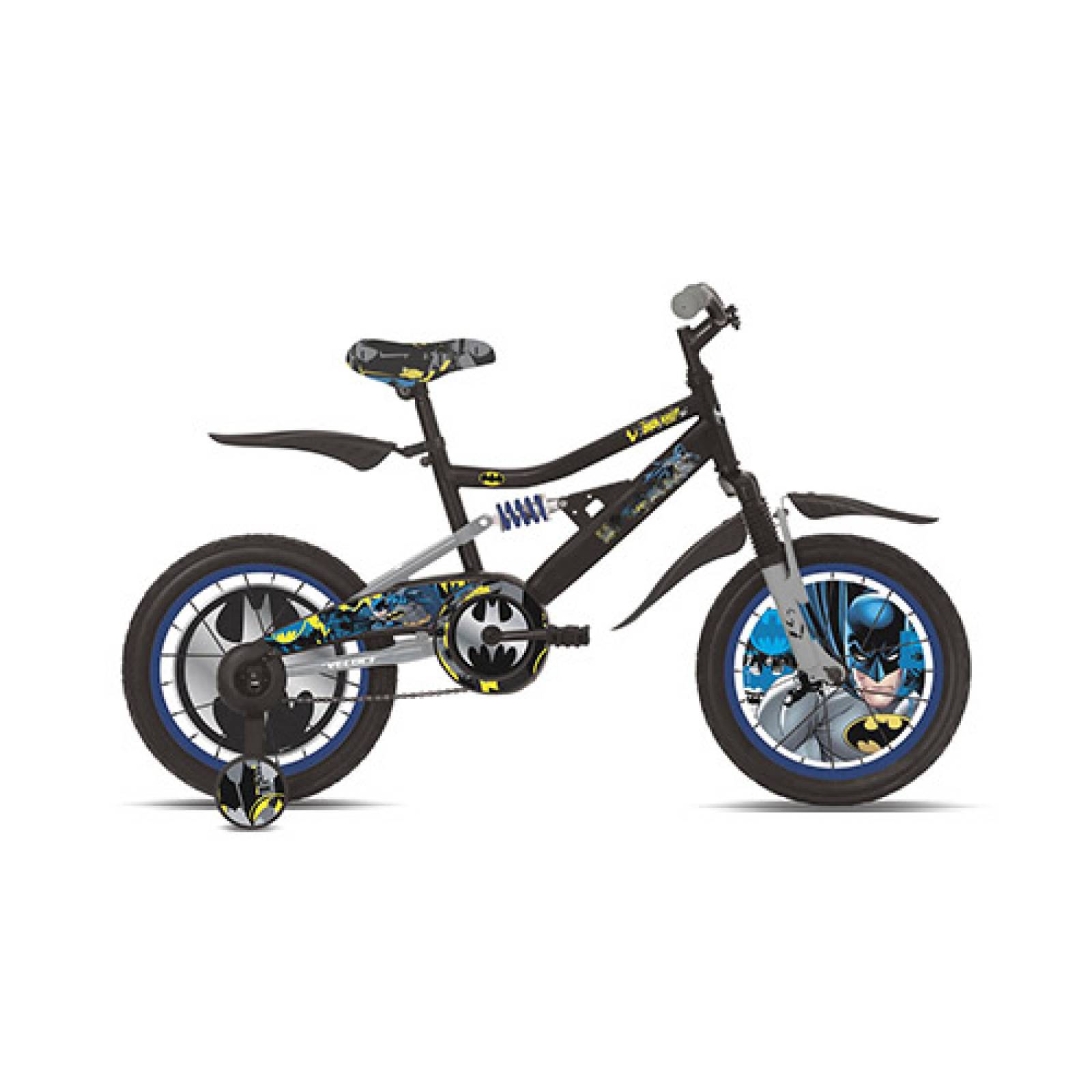 Bicicleta R16 Batman Dark Knight Suspensión 1 Velocidad