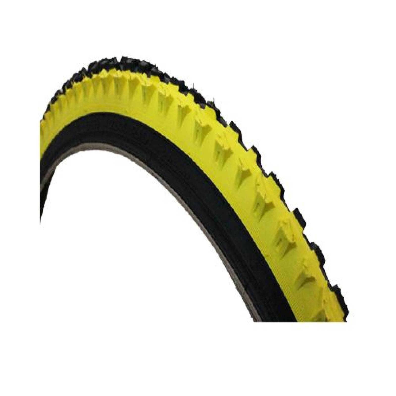 Llanta 26x2.10 K816 Amarilla Negra Amarilla Payaso Kenda