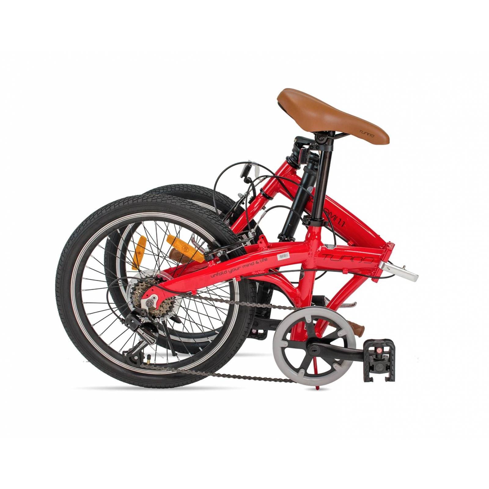 Bicicleta R20 Turbo Origami 1.1 Plegable 6 Velocidades