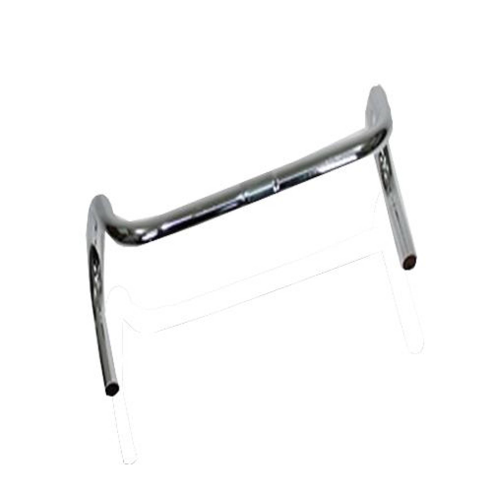 Manubrio De Carrera Cromado 22.2x420x140mm