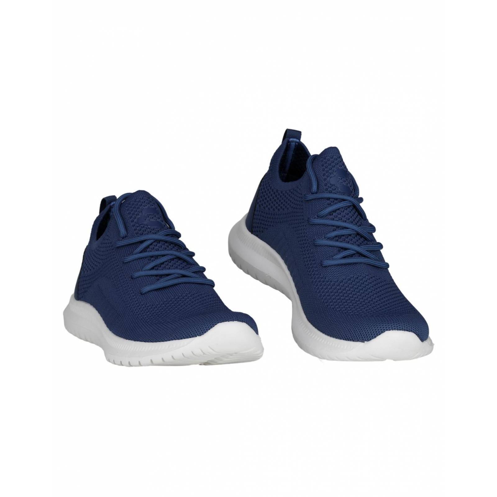 Tenis Moda Mujer Charly Azul 02303209 Textil