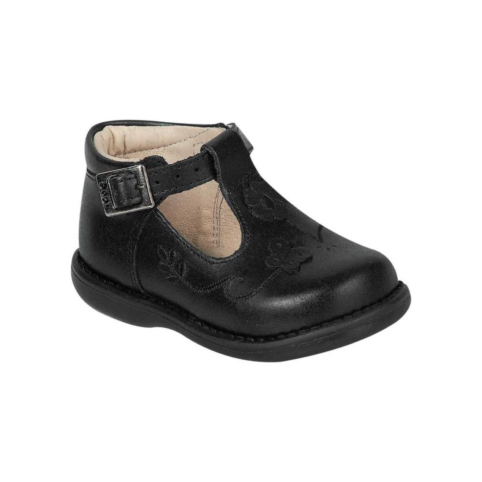 Zapato Escolar Niña Dogi Negro 04502300 Piel