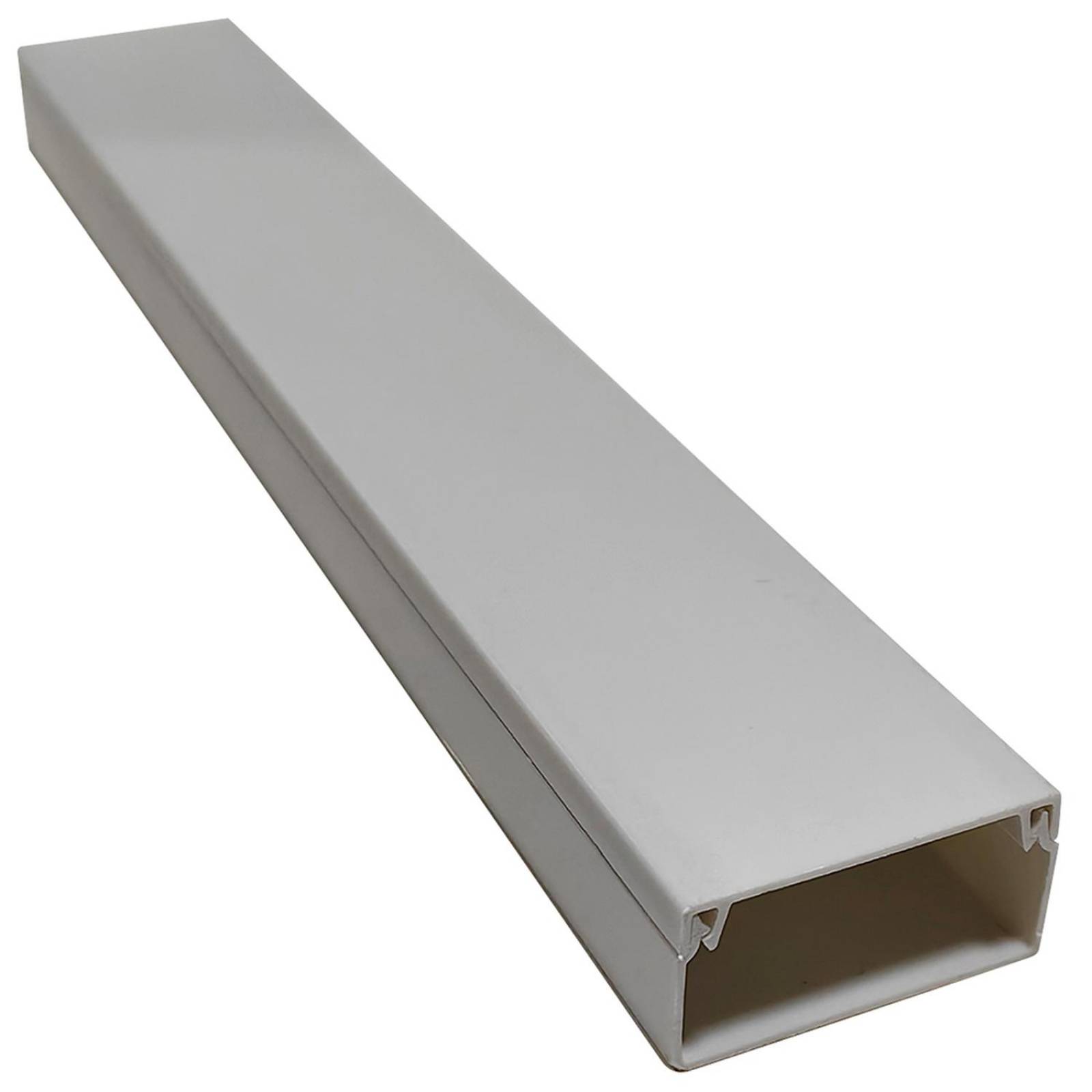 Canaleta Plástica, IUSA, PVC, 2m, 10x20mm S/A, 20pzas