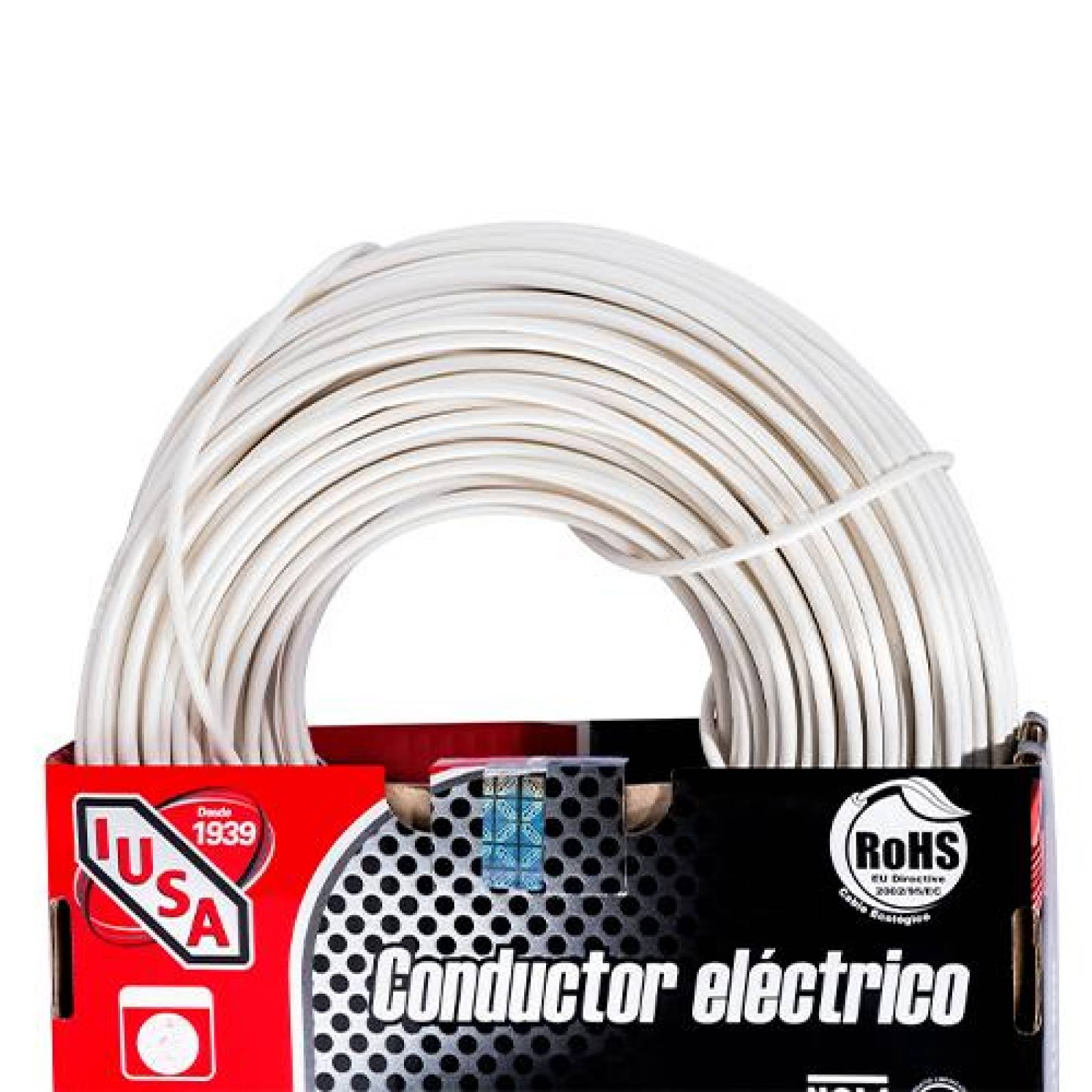 Cable Calibre 12 THW-LS / THHW-LS 100 m Blanco