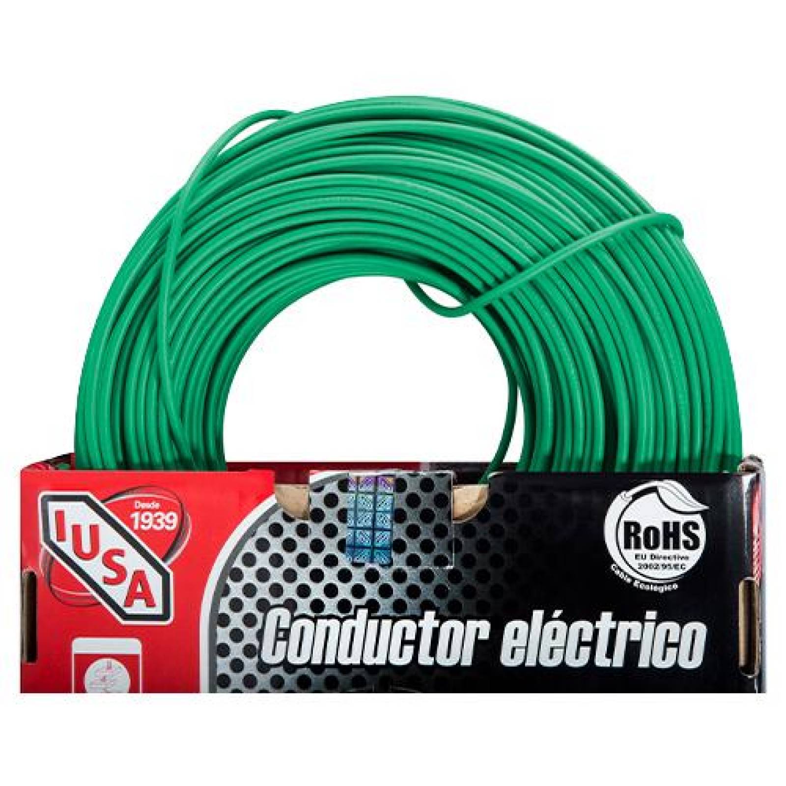Cable Calibre 12 THW-LS / THHW-LS 100 m Verde