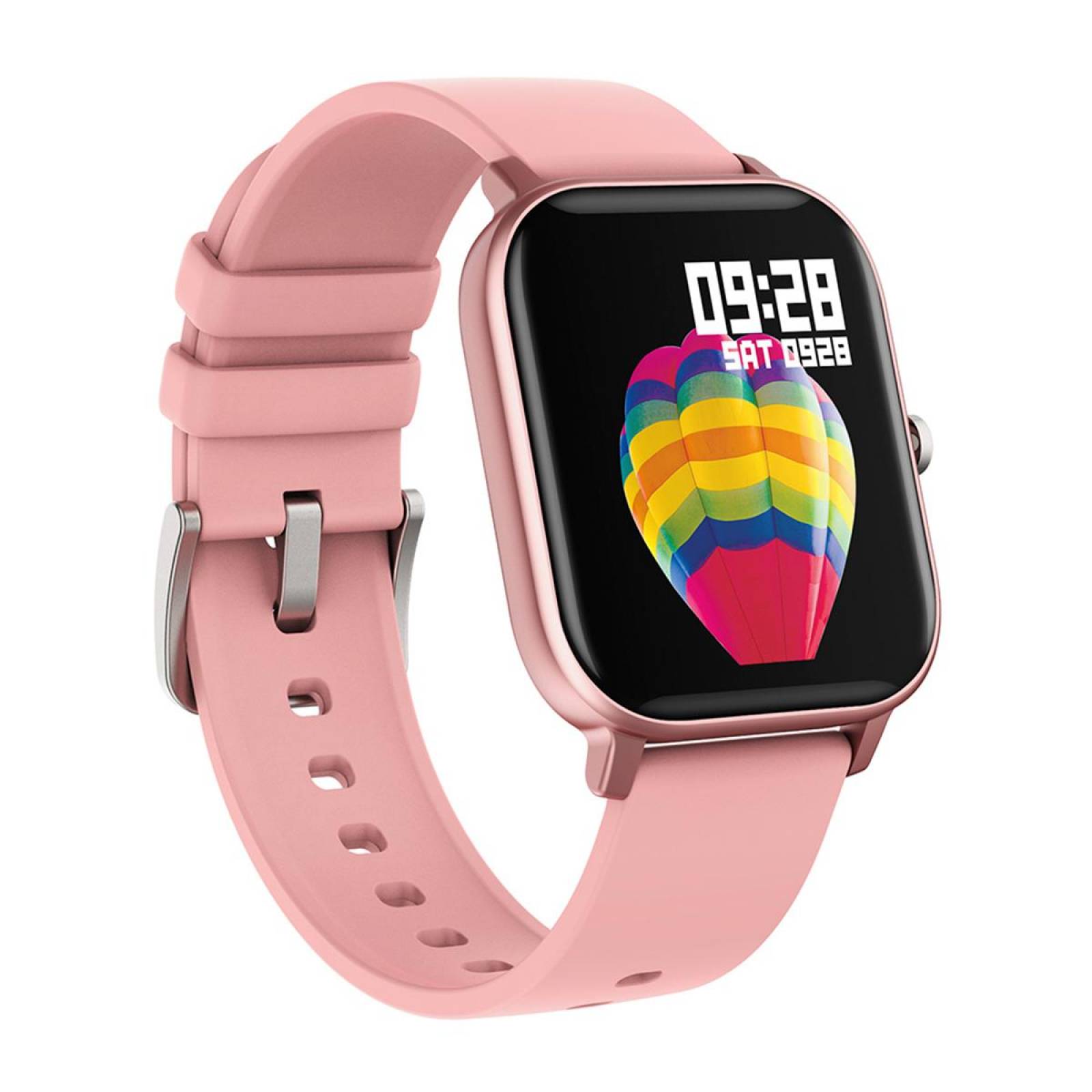 Smartwatch P8 Pantalla Touch Completa MultiDeportes iOS/Android Rosa