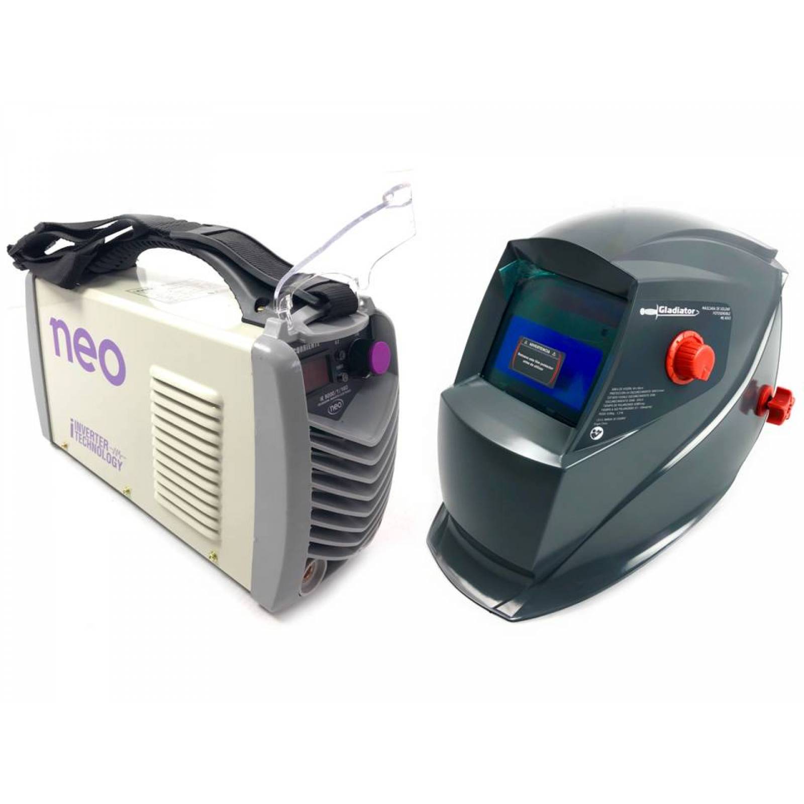 Soldadora Inversora Neo 155a 110/220v /careta Ms601