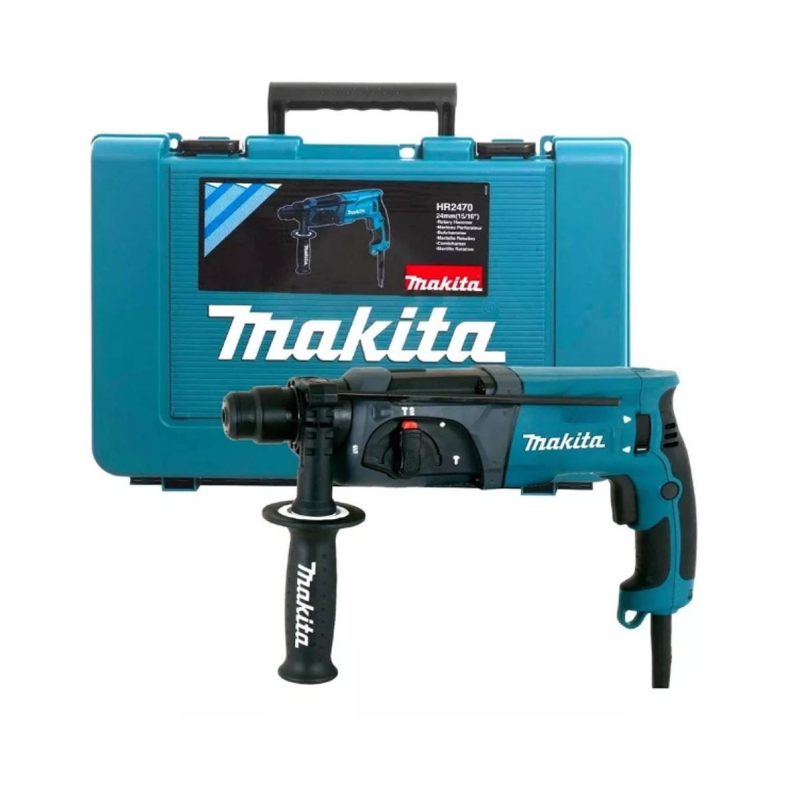 Rotomartillo Sds Plus 780w 27j 0 4500ipm Makita Hr2470