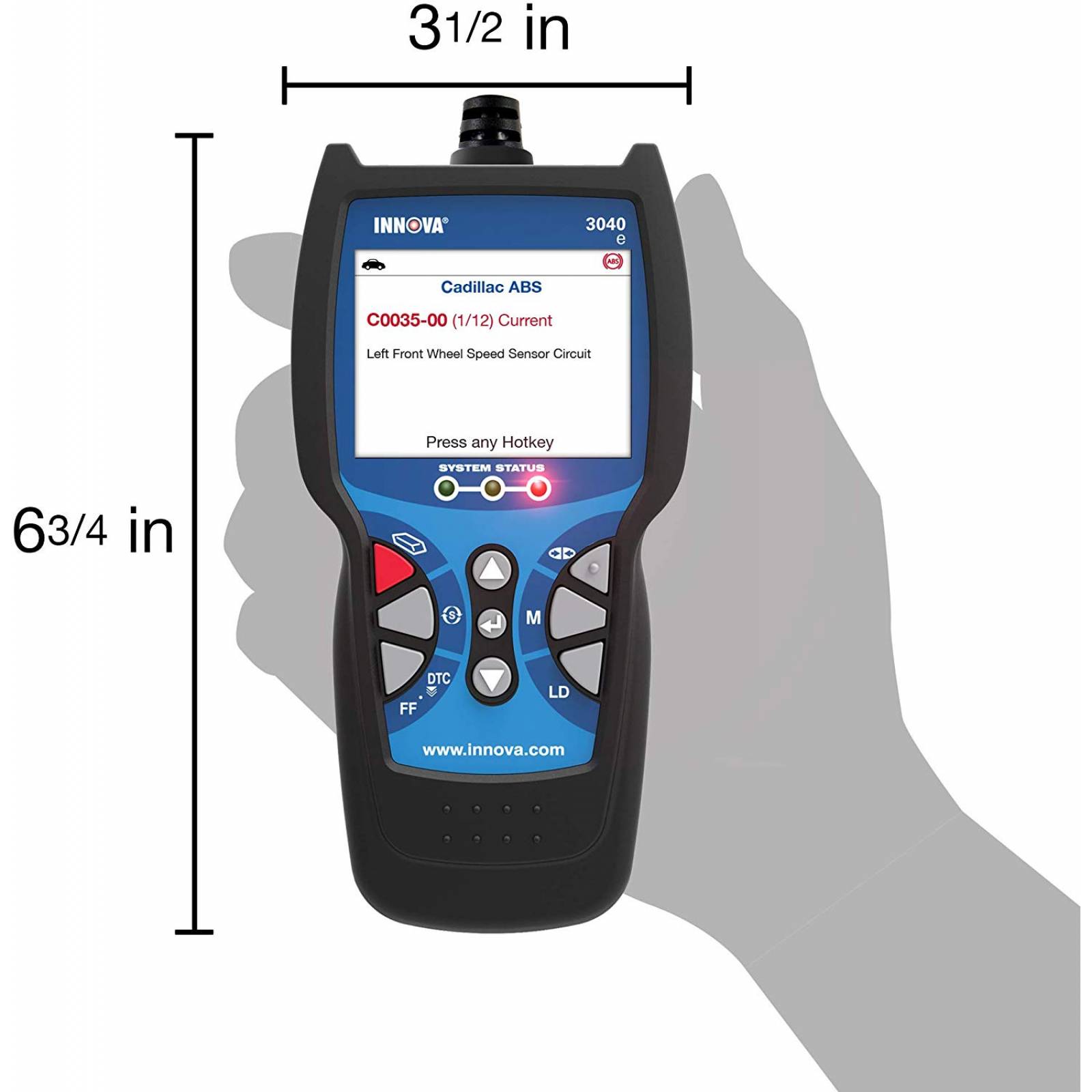 Escaner Innova 3040 diagnóstico lector de código OBD2