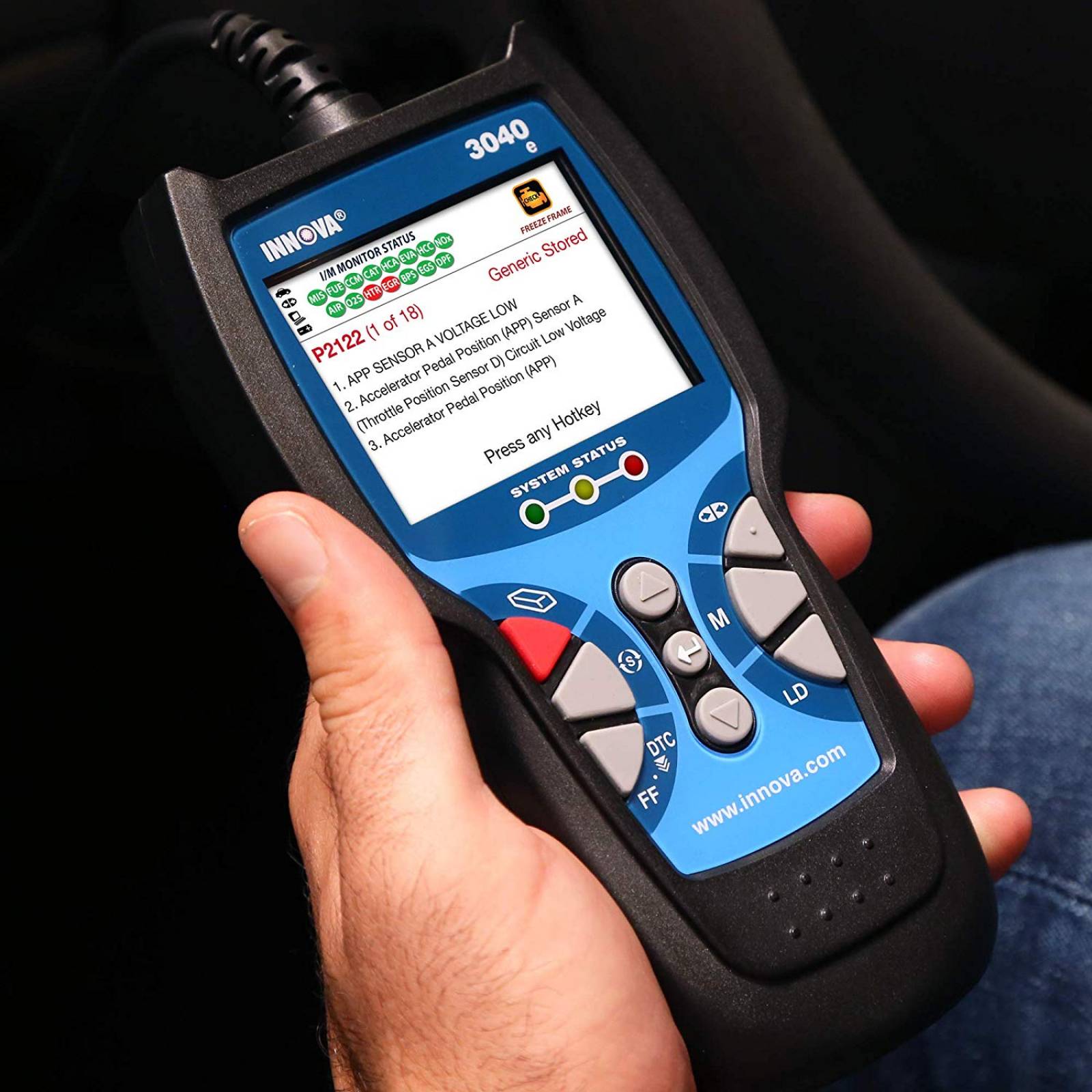 Escaner Innova 3040 diagnóstico lector de código OBD2