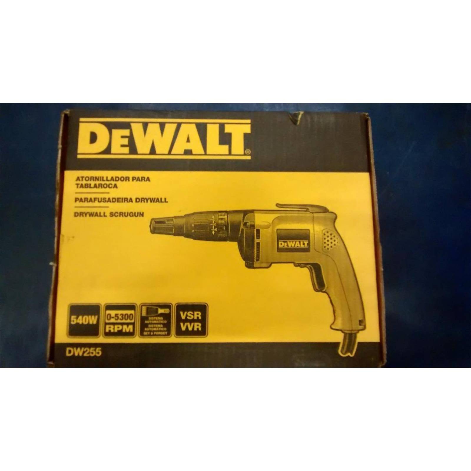 Atornillador Sistema Automatico 510 W Dewalt Dw255