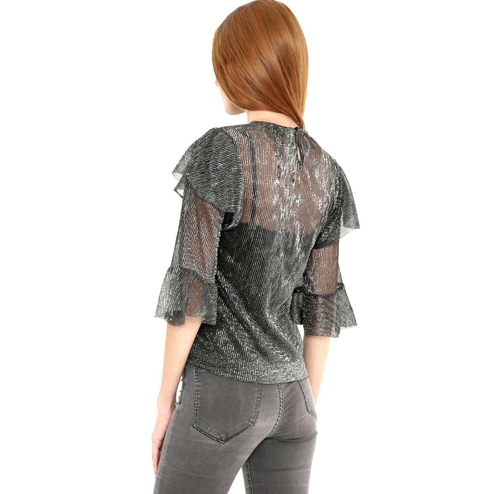 Blusa Plateada