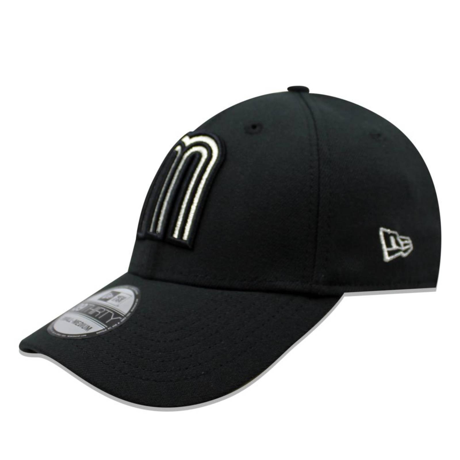 Gorra New Era 39 Thirty Mexico Quetzalcoatl M NegroPlateado Gorra New Era 39 Thirty Mexico Quetzalcoatl M NegroPlateado