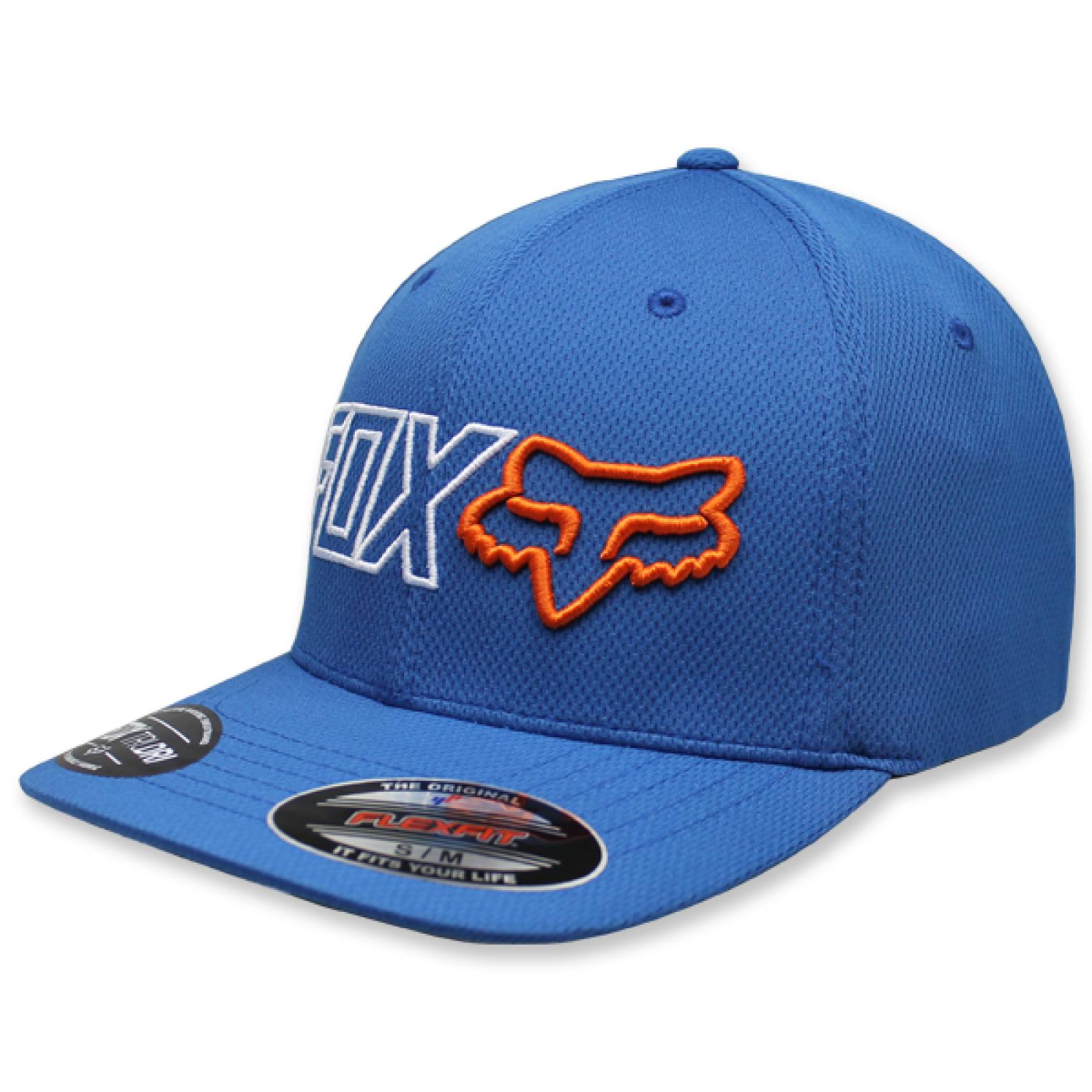 GORRA FOX OUTLINE FLEXFIT AZUL