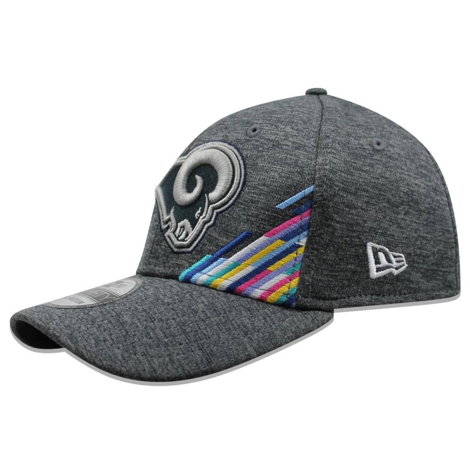 Gorra New Era 39 Thirty NFL Rams Crucial Catch Gris