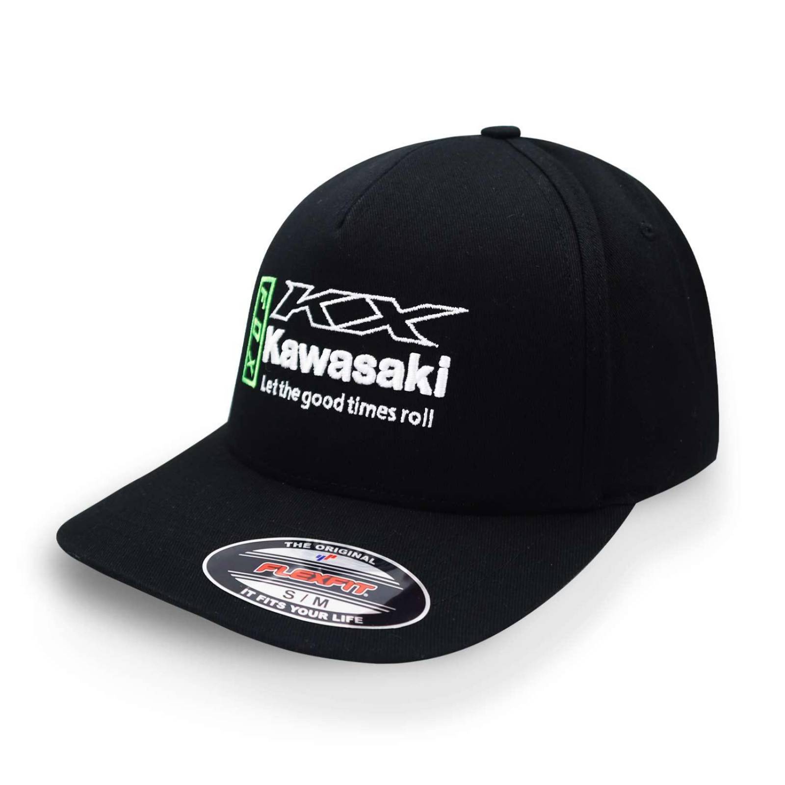 Gorra Fox Flexfit Kawi 29012 Negro Cerrada CH/M