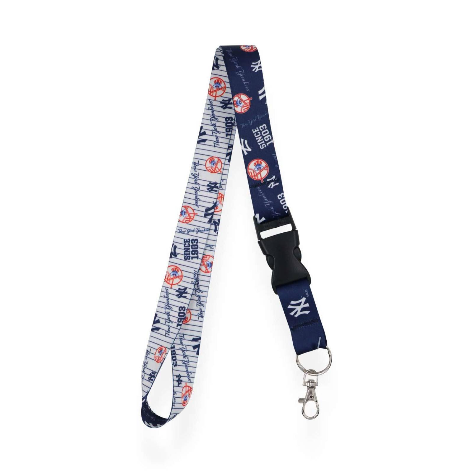 Lanyard Wc Mlb Yankees Scatter Azul Marino