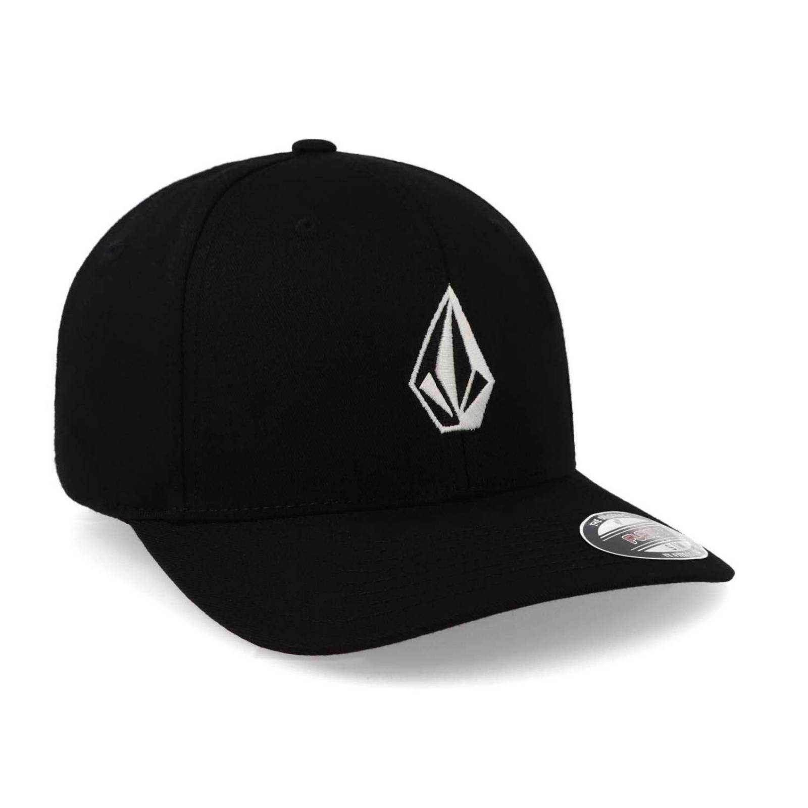 Gorra Volcom D5512320 Full Stone Flex Negro Cerrada