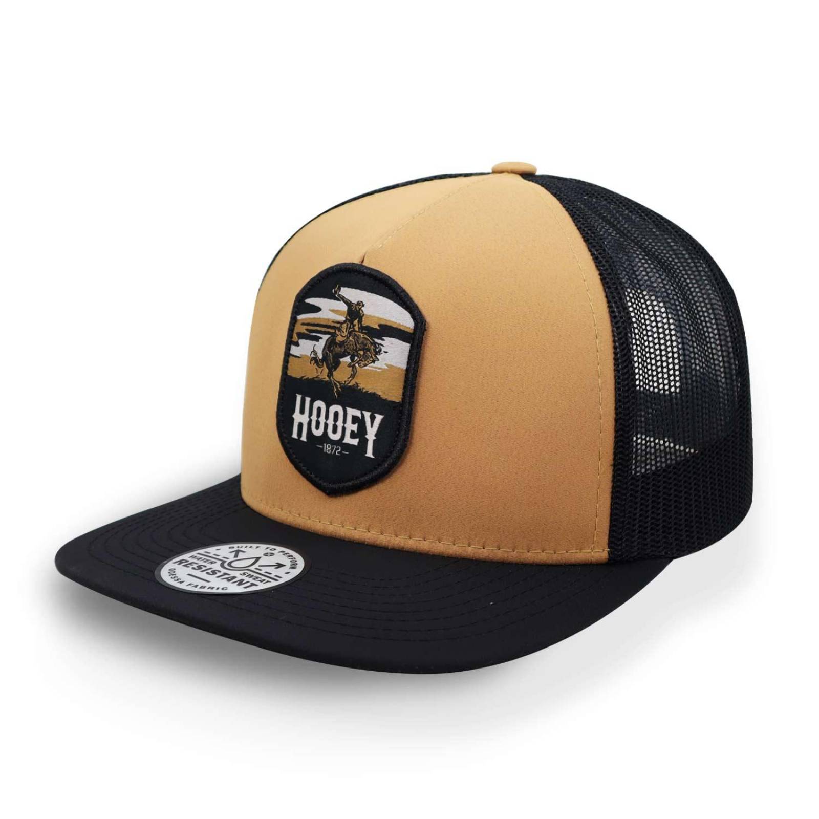 Gorra Hooey Cheyenne 5 Panel Trucker With Patch Cafe Unitalla