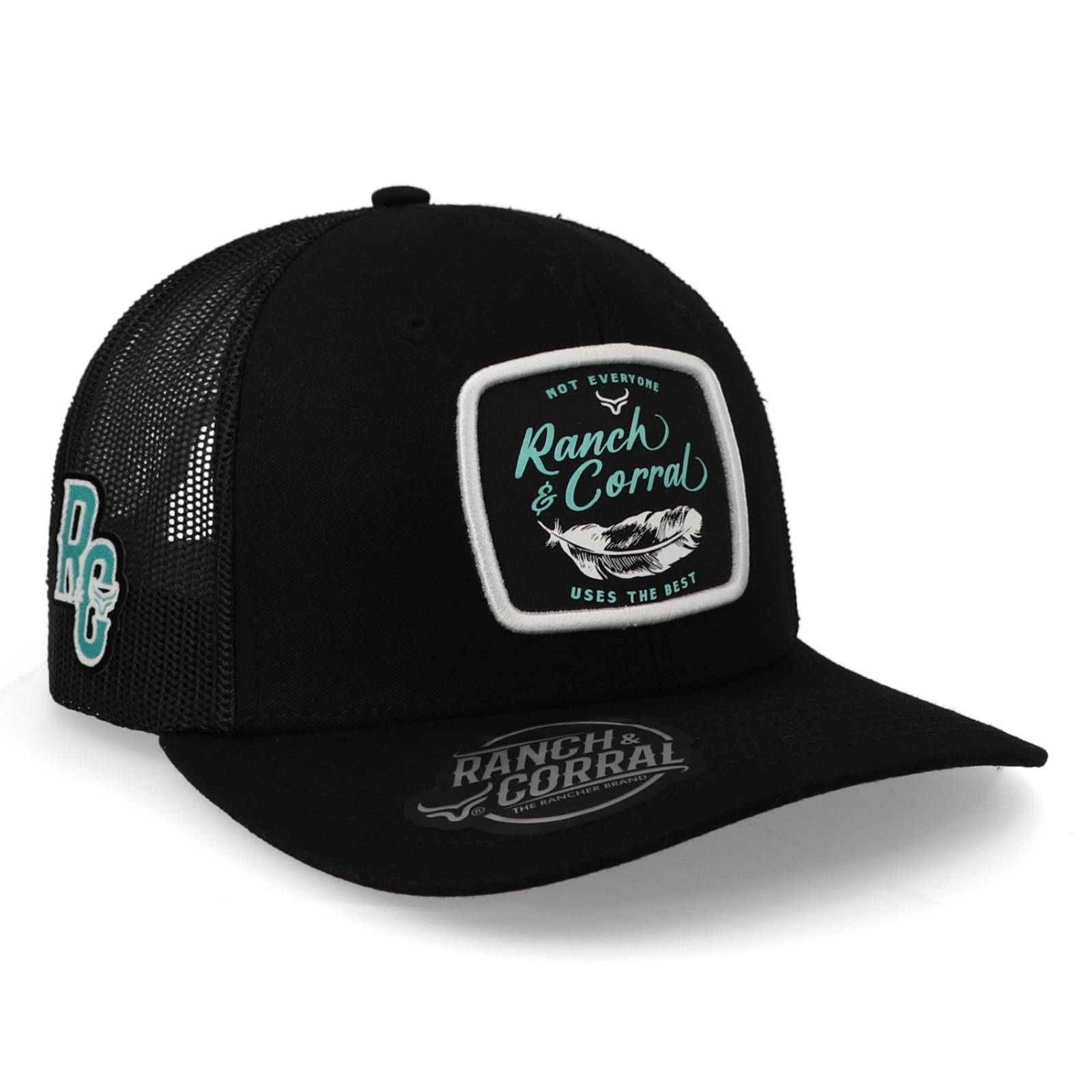 Gorra Ranch & Corral Western 10 Rcw10 Negro Unitalla
