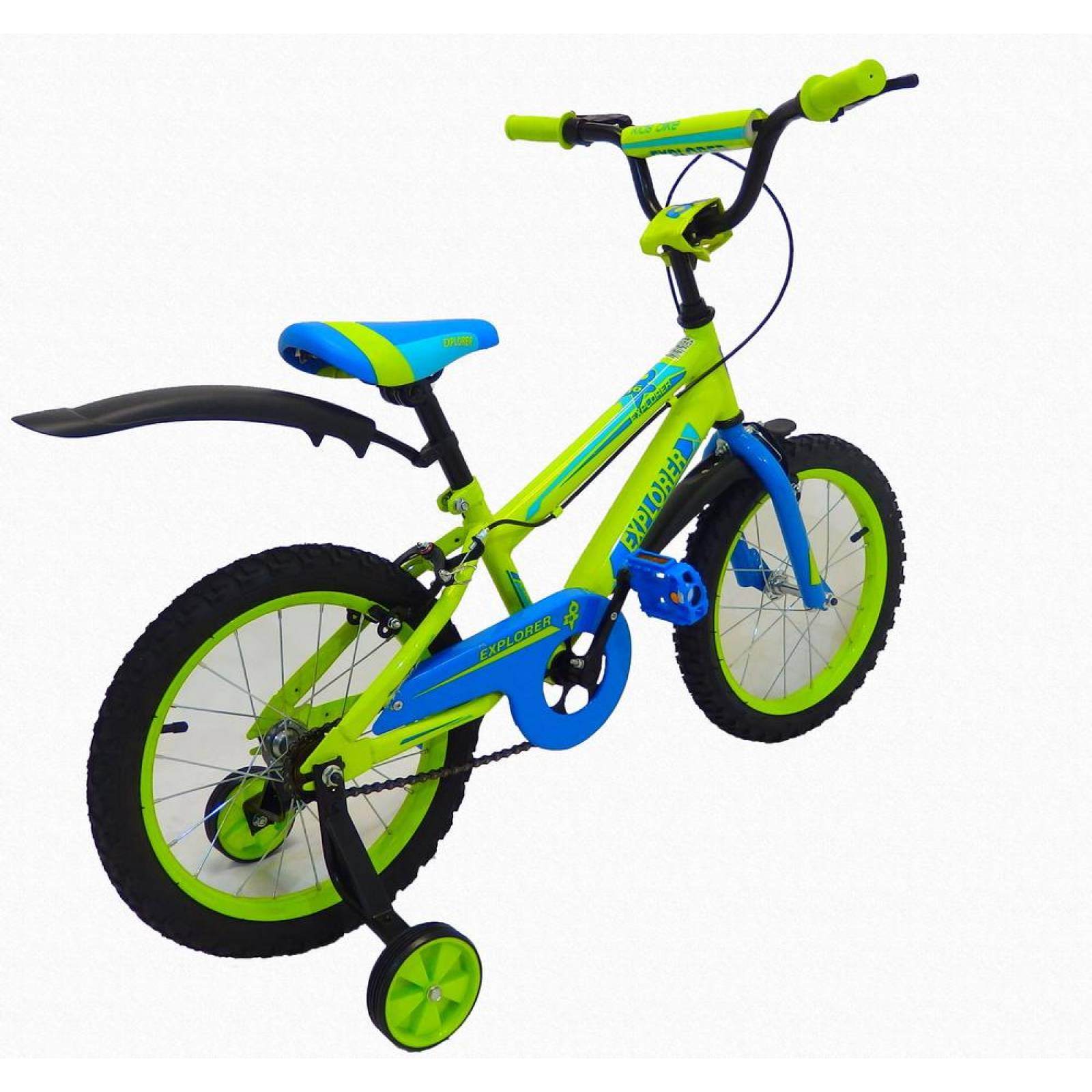 Bicicleta Infantil para niño rodada 16 Explorer Amarillo