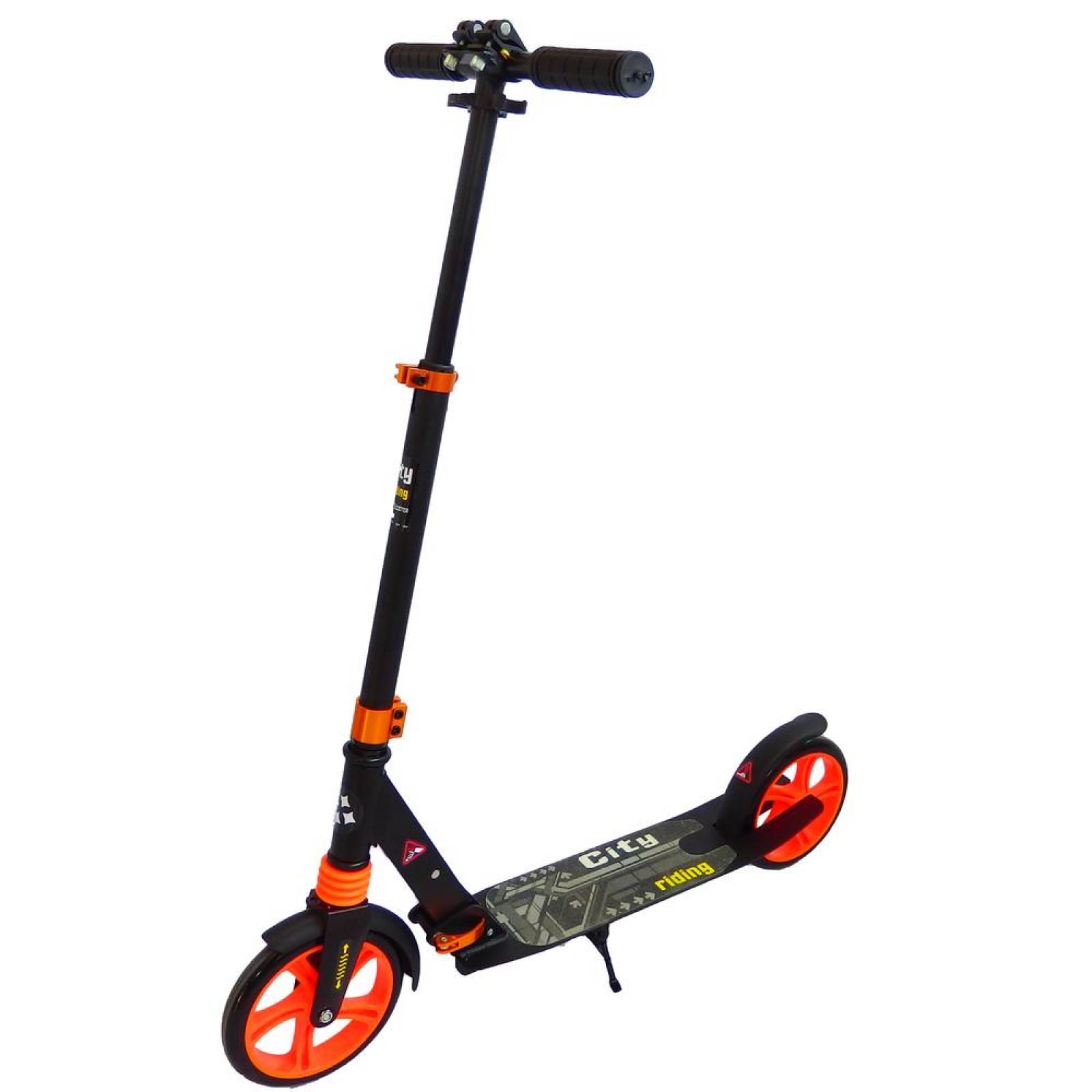 Scooter patín del diablo profesional para adulto hasta 100 KG Negro