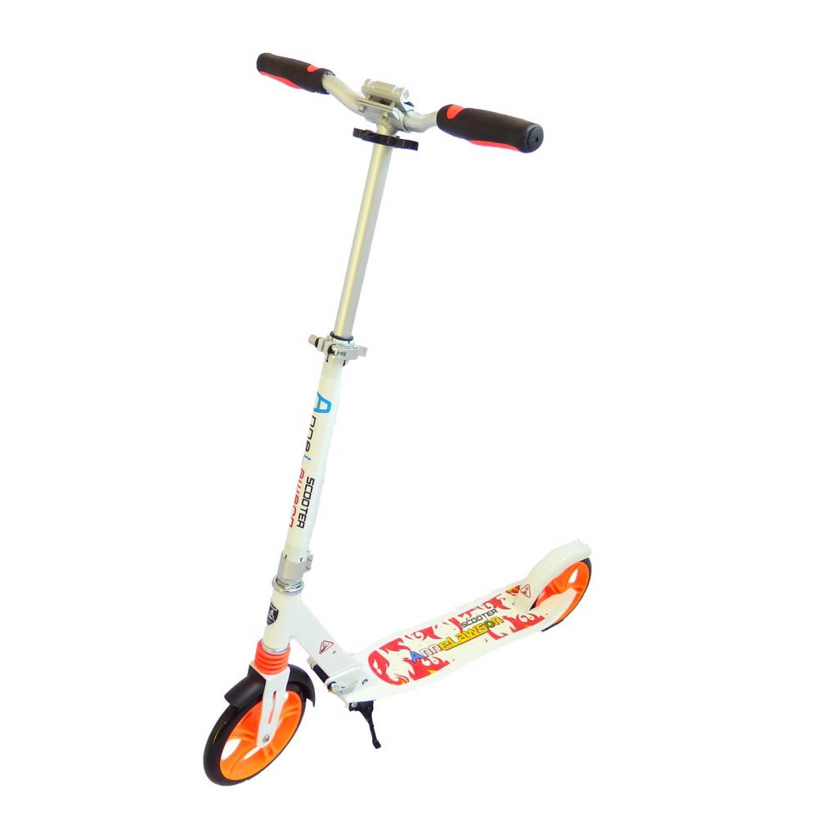 Scooter patín del diablo profesional para adulto hasta 95 KG Blanco