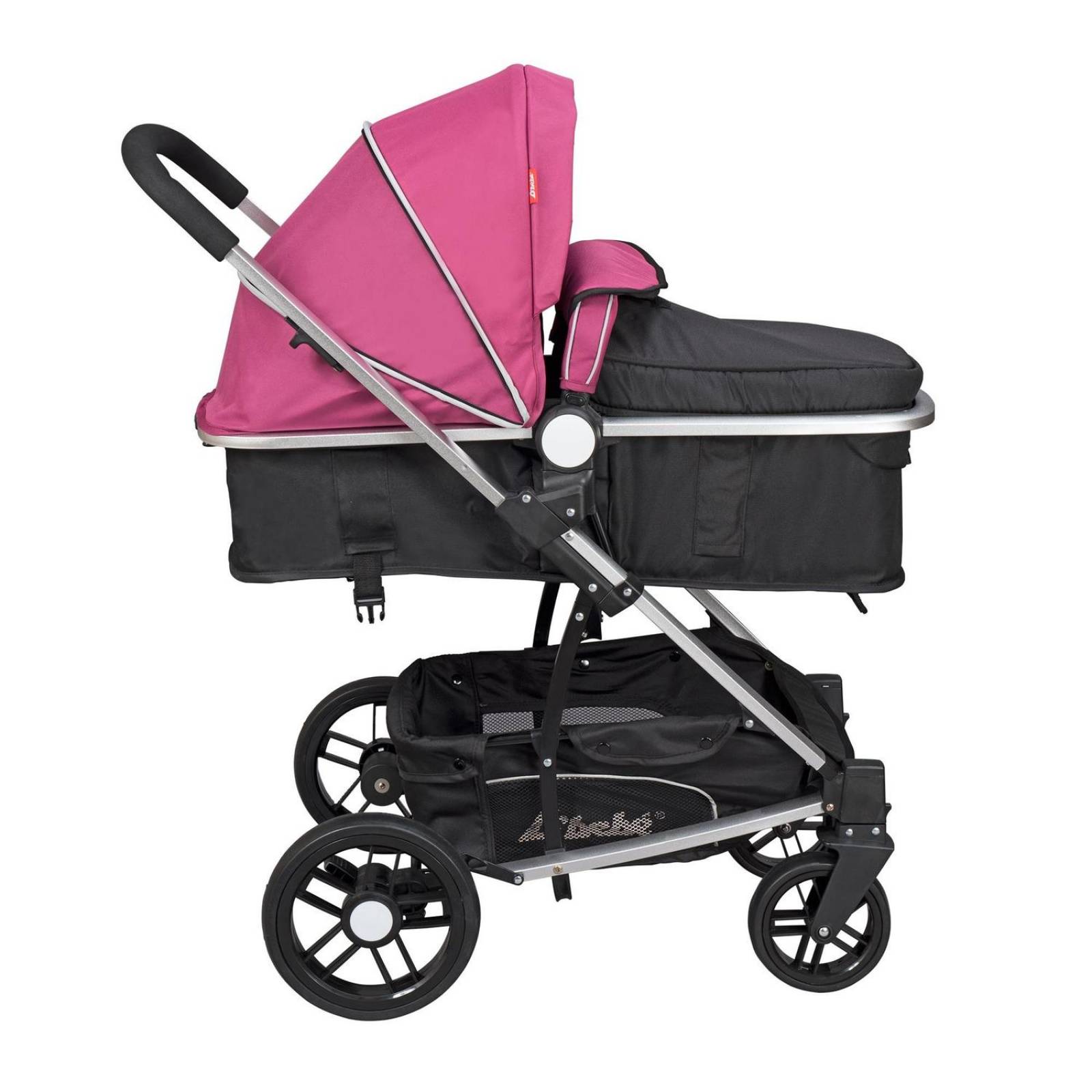 Carreolas con Portabebe Travel System Crown reversible Rosa