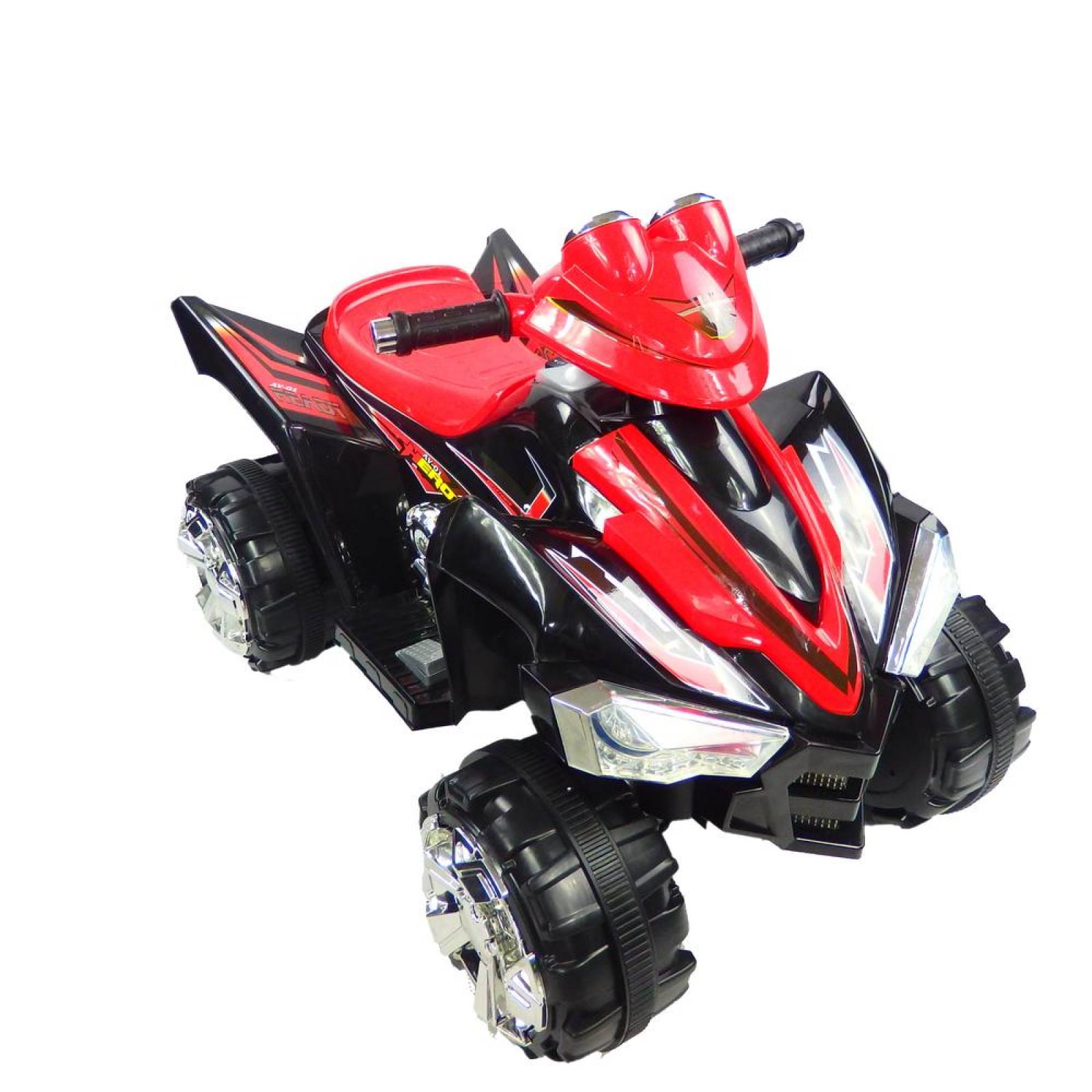 Cuatrimoto Quad Montable Electrica para niños - Rojo