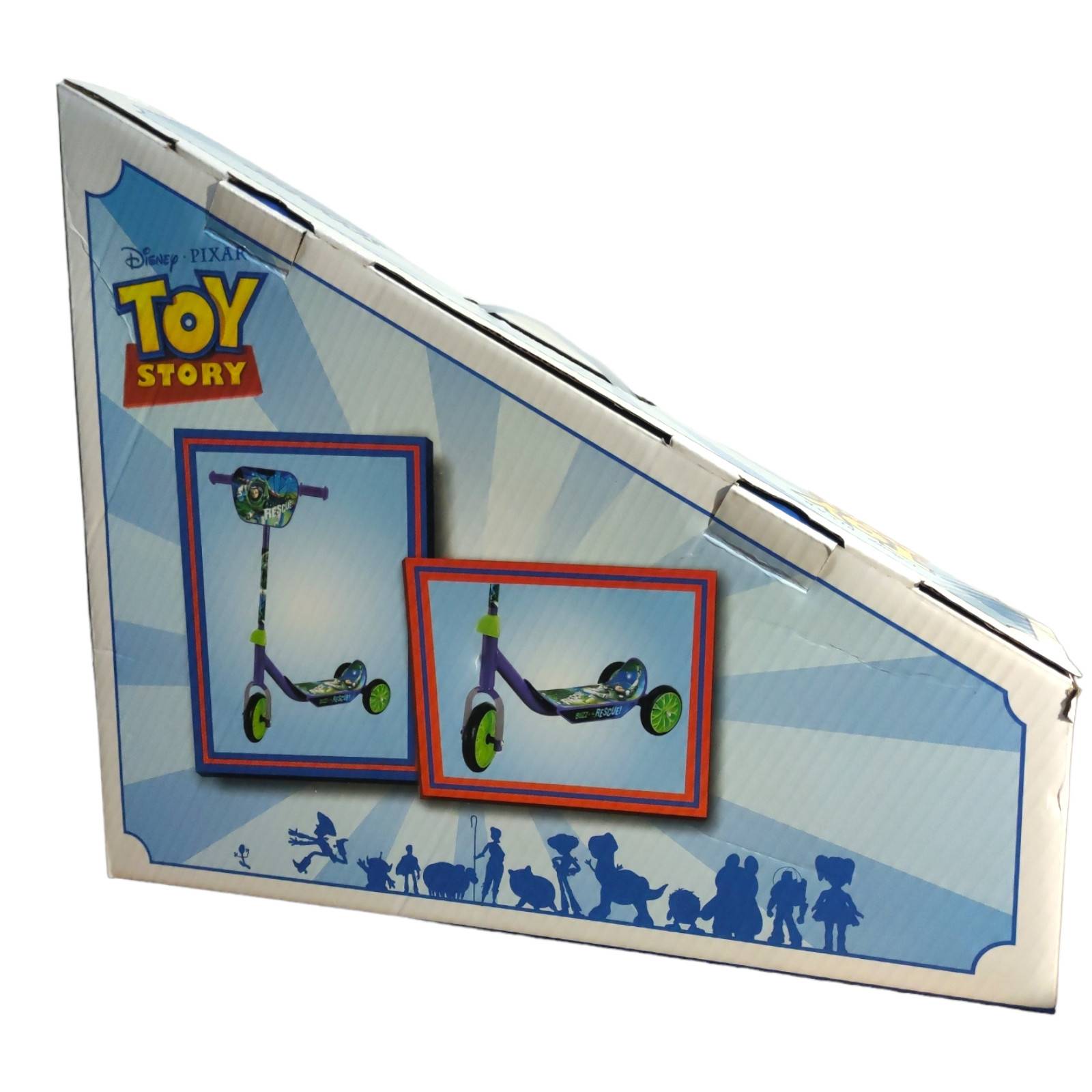 Patin del Diablo para Niños de Metal Toy Story Buzz Scooter 3 Ruedas ...